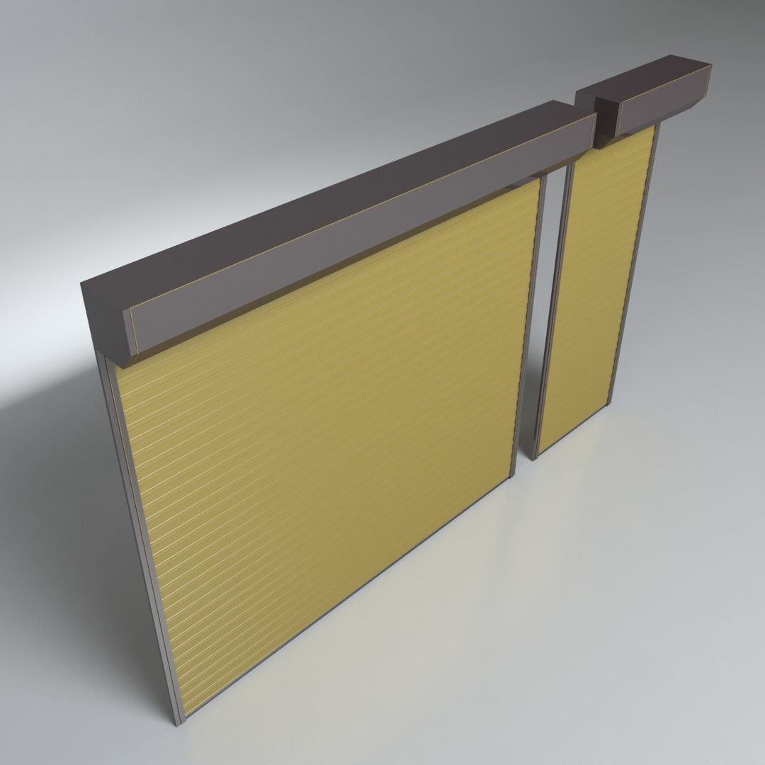 Shutter Garage 3D Model - TurboSquid 1274498