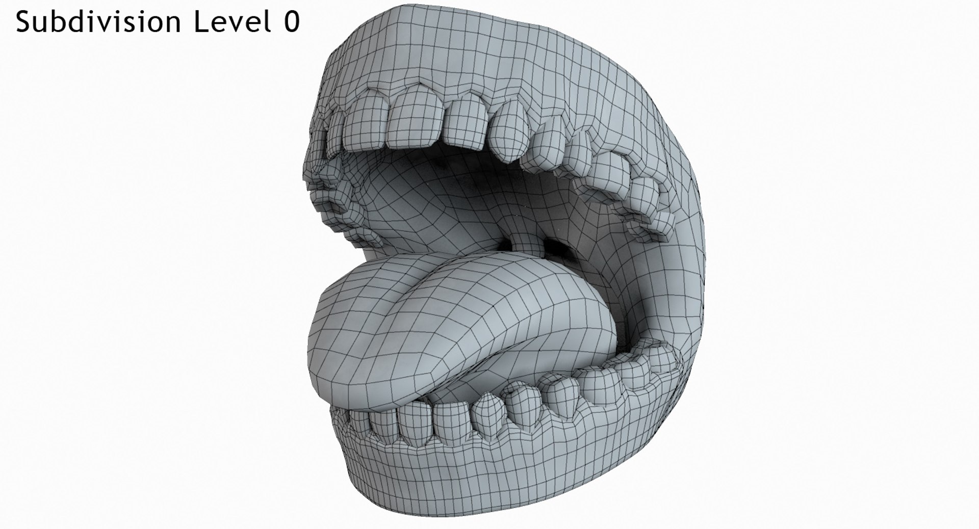 Max Teeth Rigged Human