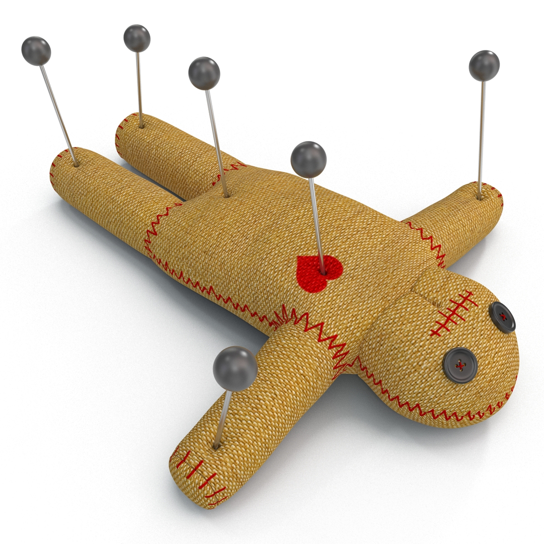 voodoo doll 3d model