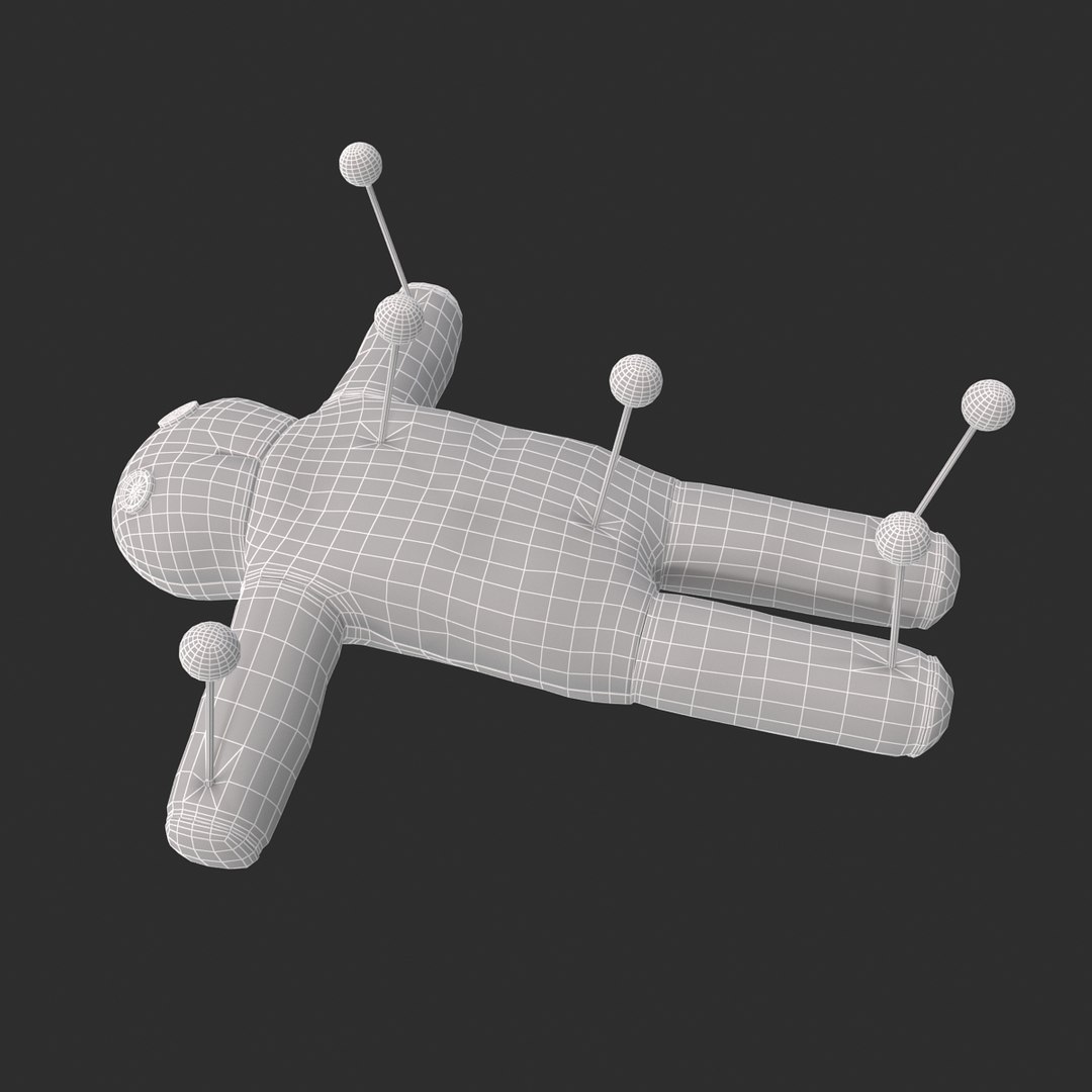 Voodoo Doll 3d Model