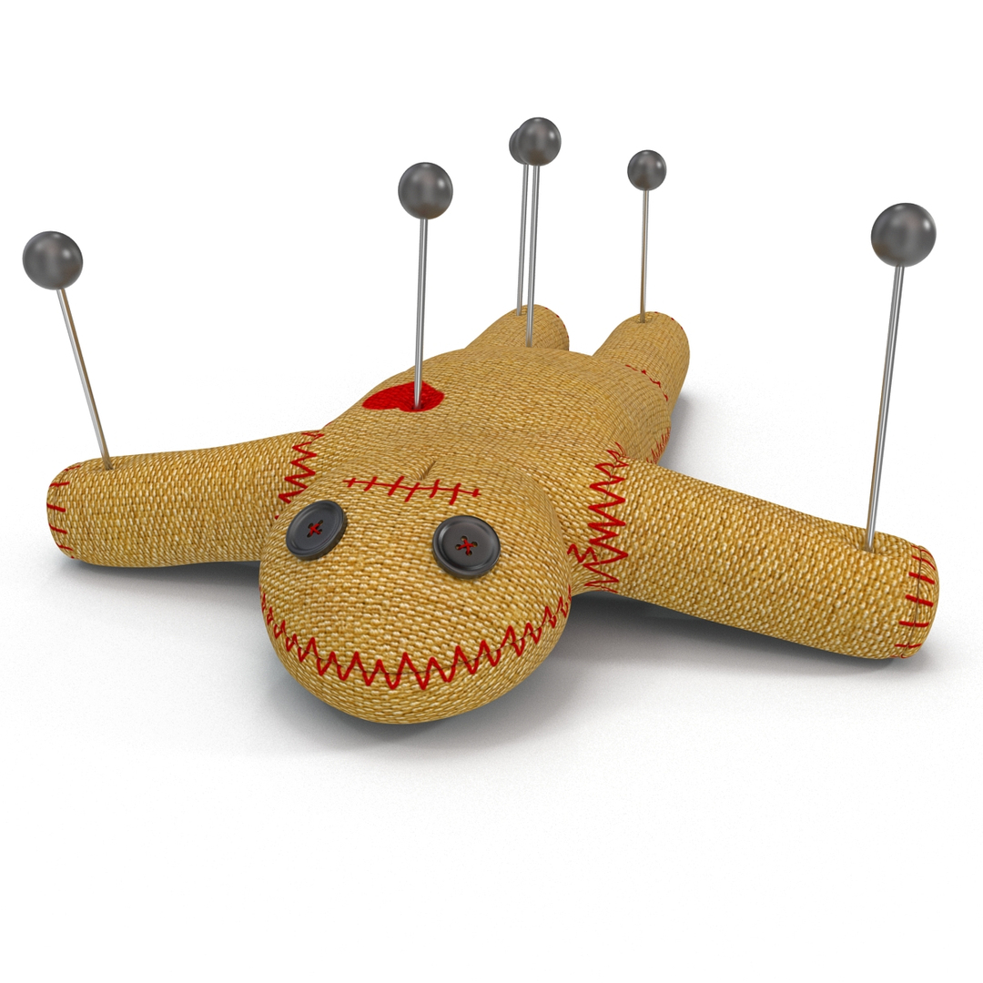 voodoo doll 3d model