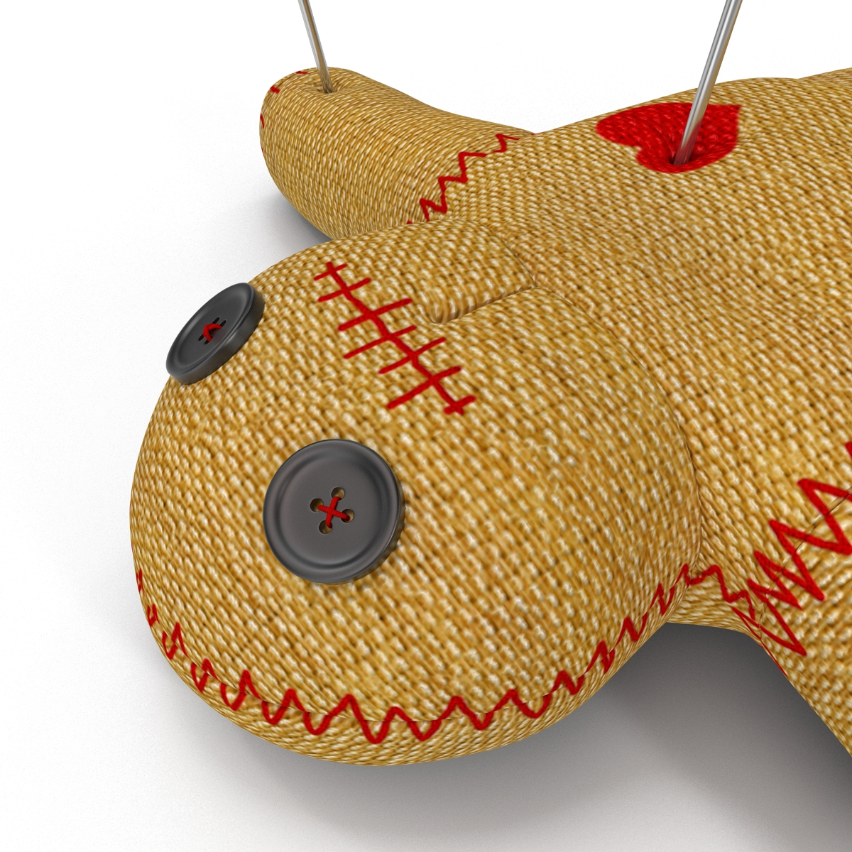 voodoo doll 3d model