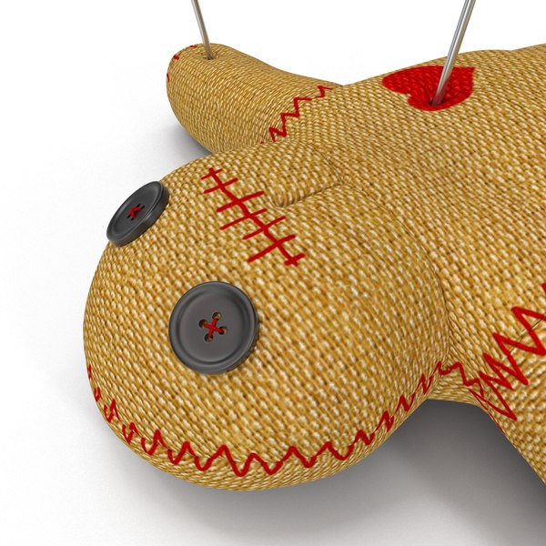voodoo doll 3d model