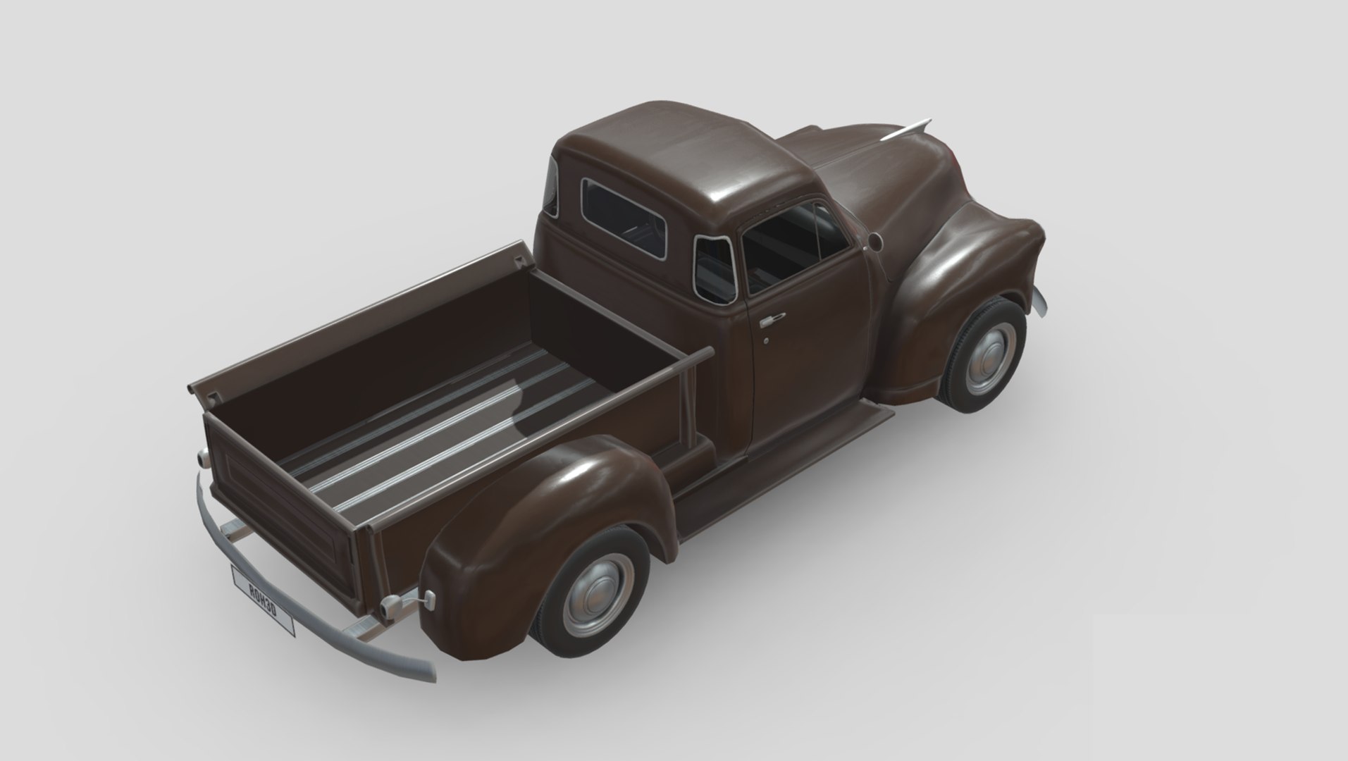 Chevrolet 3100 Pickup 1951 3D Model - TurboSquid 2371646