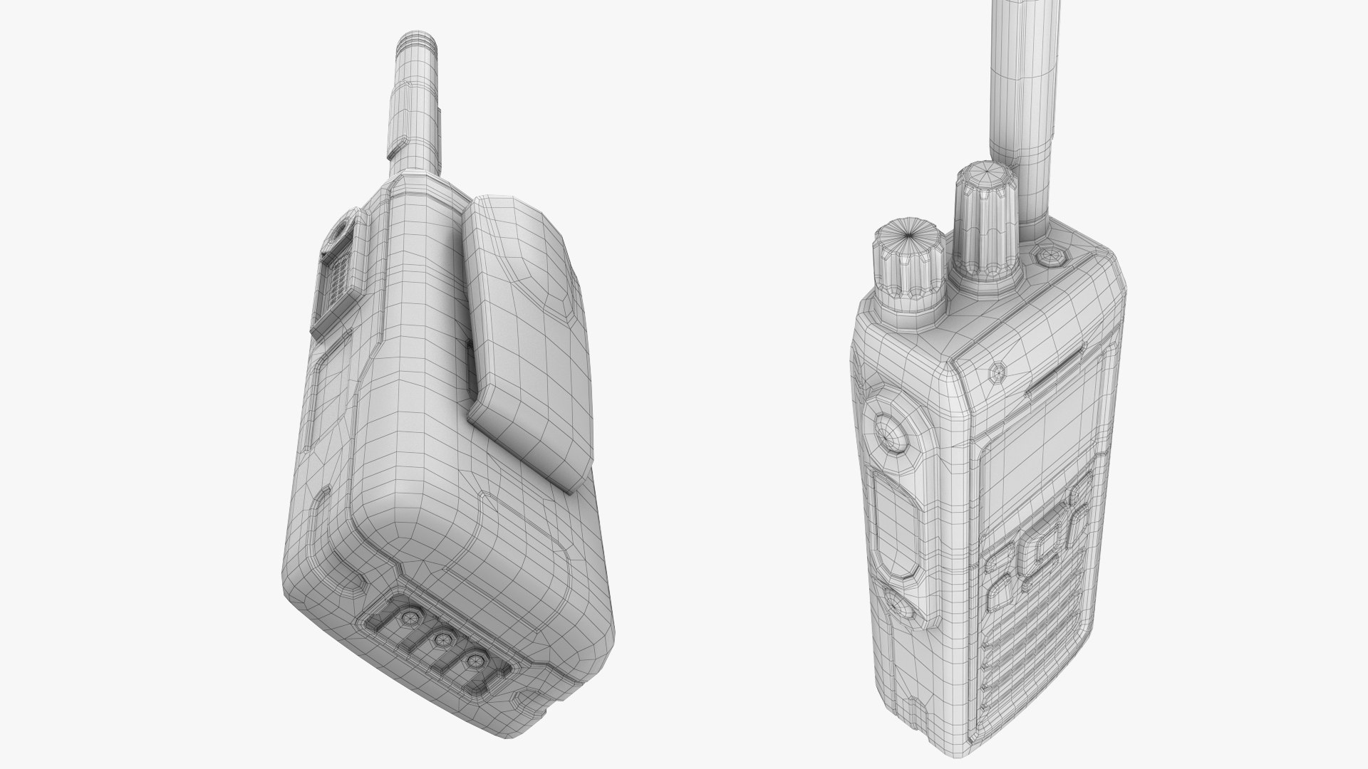 Small Tactical Radio No Materials 3D model - TurboSquid 1860180