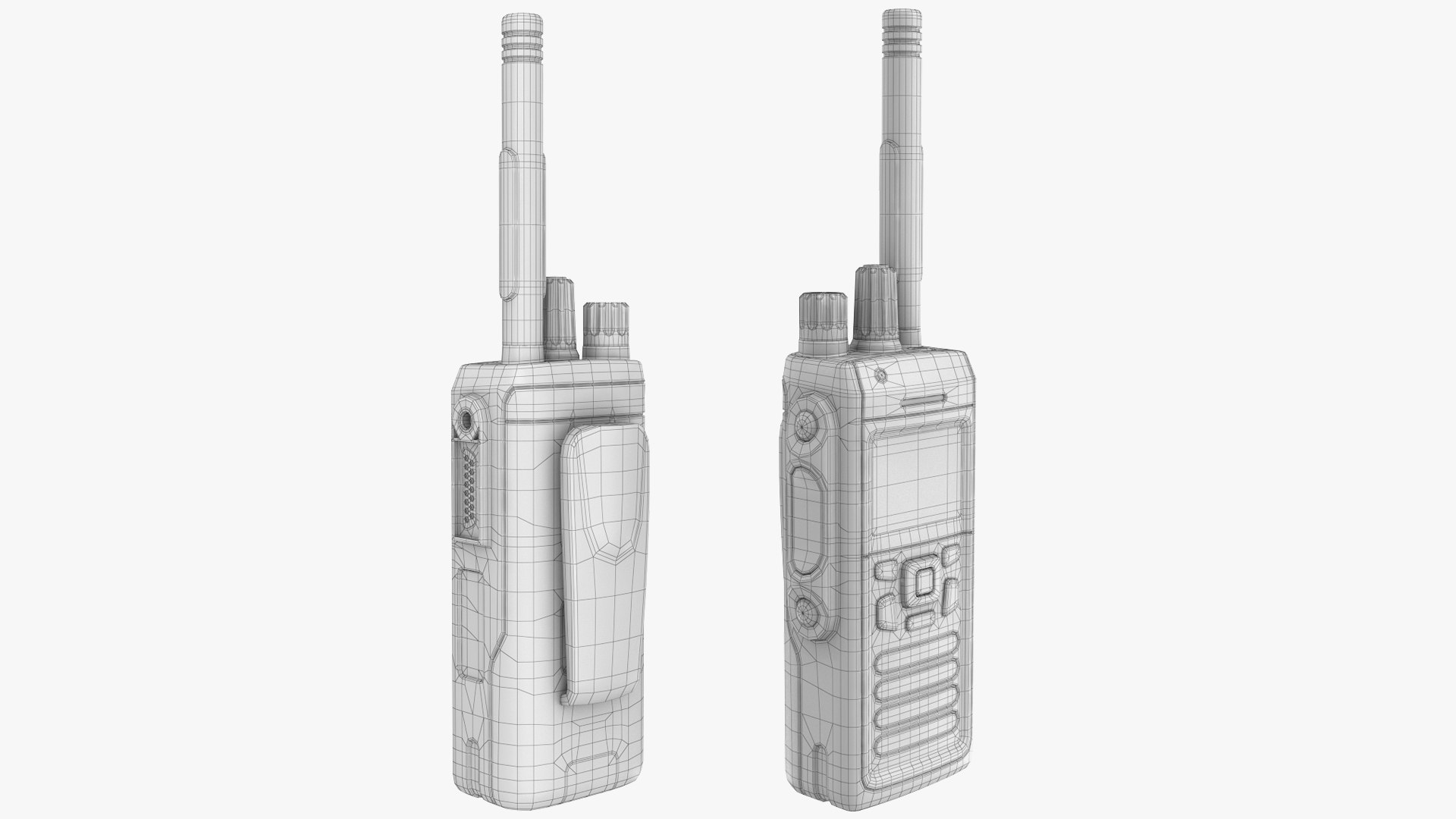 Small Tactical Radio No Materials 3D model - TurboSquid 1860180