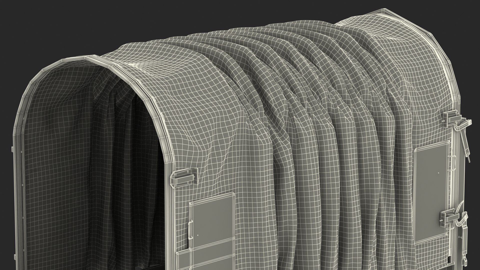 3D model DB Cargo Coil Transporter Tarpaulin Freight Wagon No Interior Clear - TurboSquid 1796052