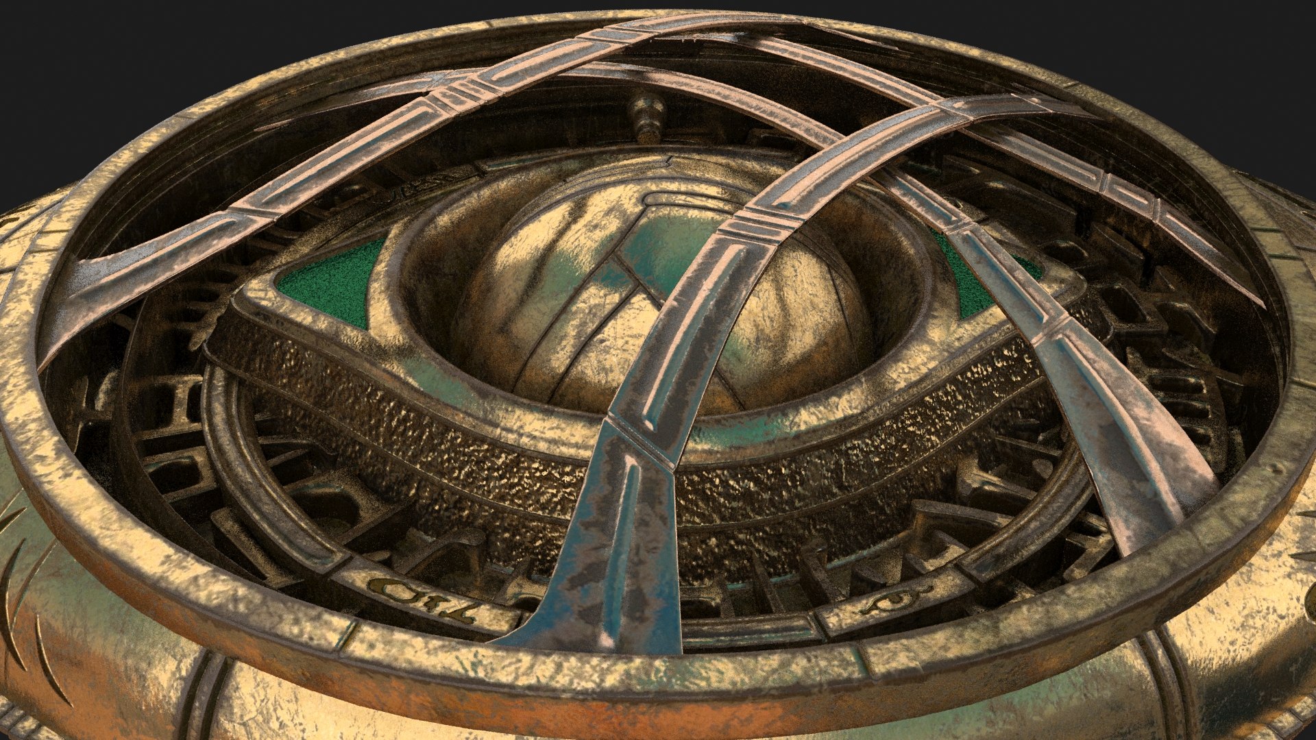 Eye Agamotto Rigged 3D Model - TurboSquid 1314235