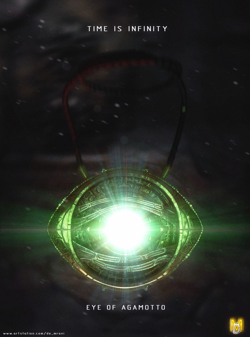 Eye agamotto rigged 3D model - TurboSquid 1314235