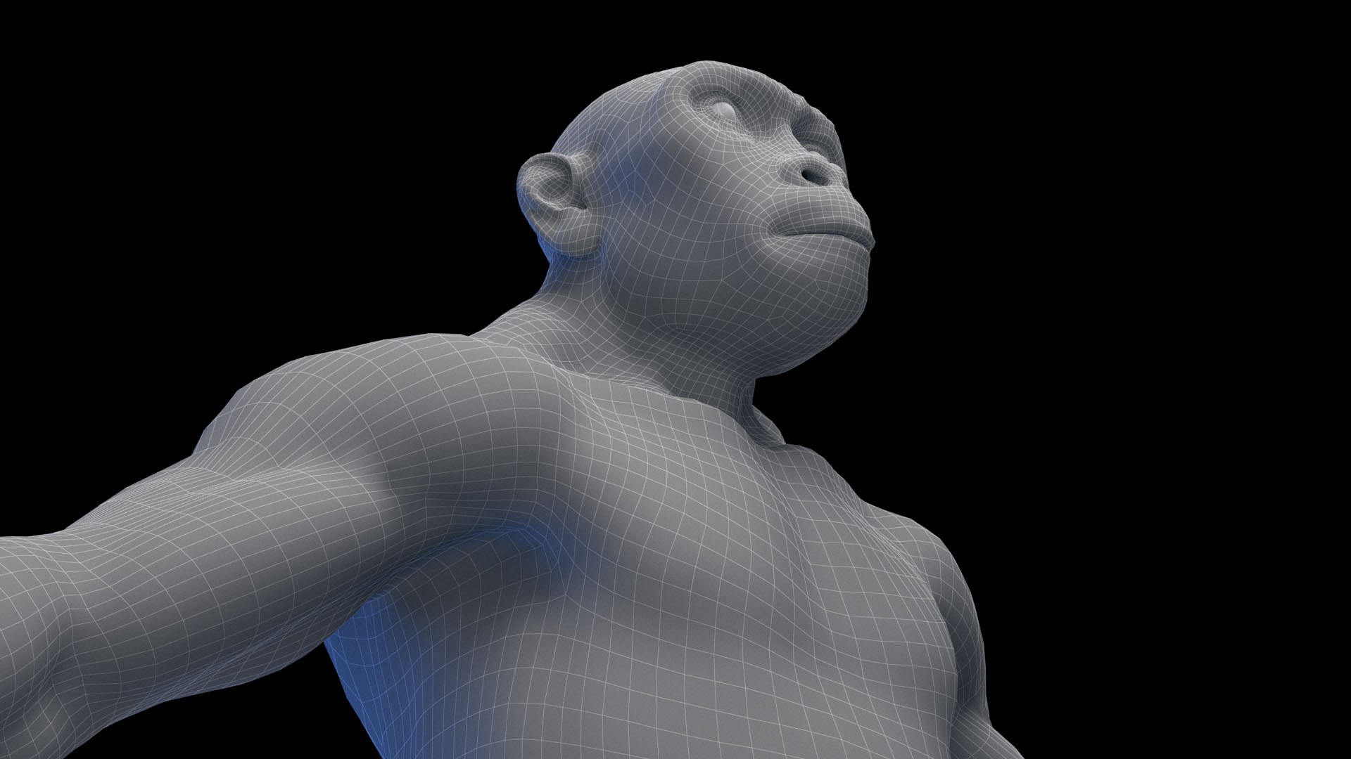 3D Australopithecus Afarensis Male - TurboSquid 2098658