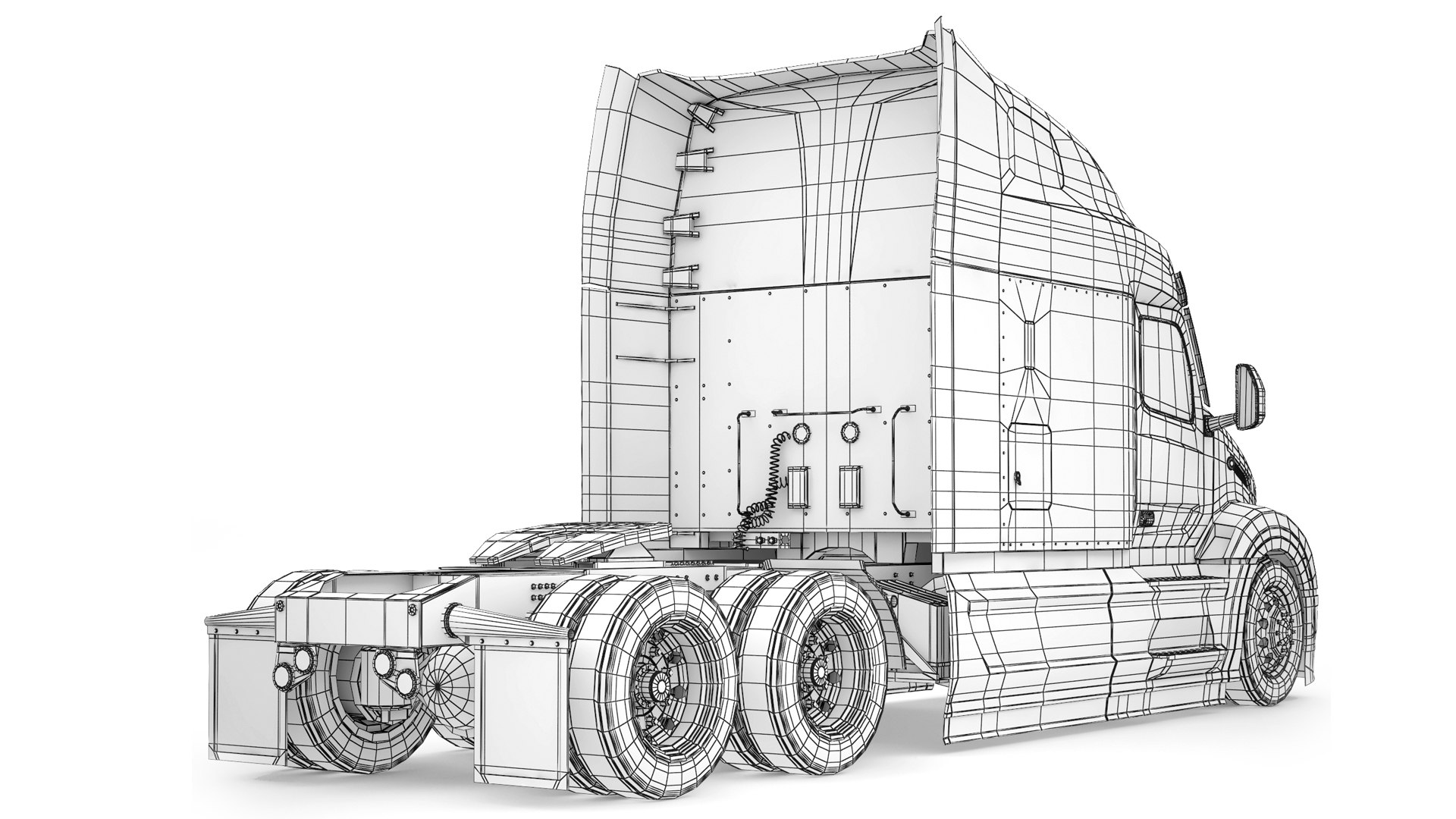 3D Peterbilt 579 Ultraloft 2025 Model - TurboSquid 2295790