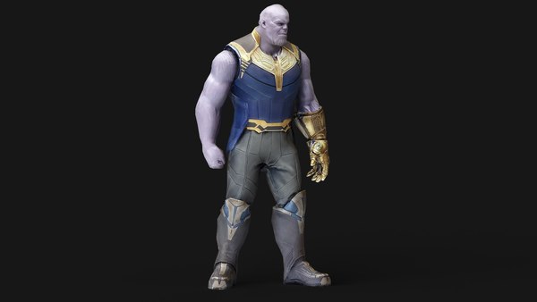 Thanos Figura Scan Modelo 3D - TurboSquid 1730635