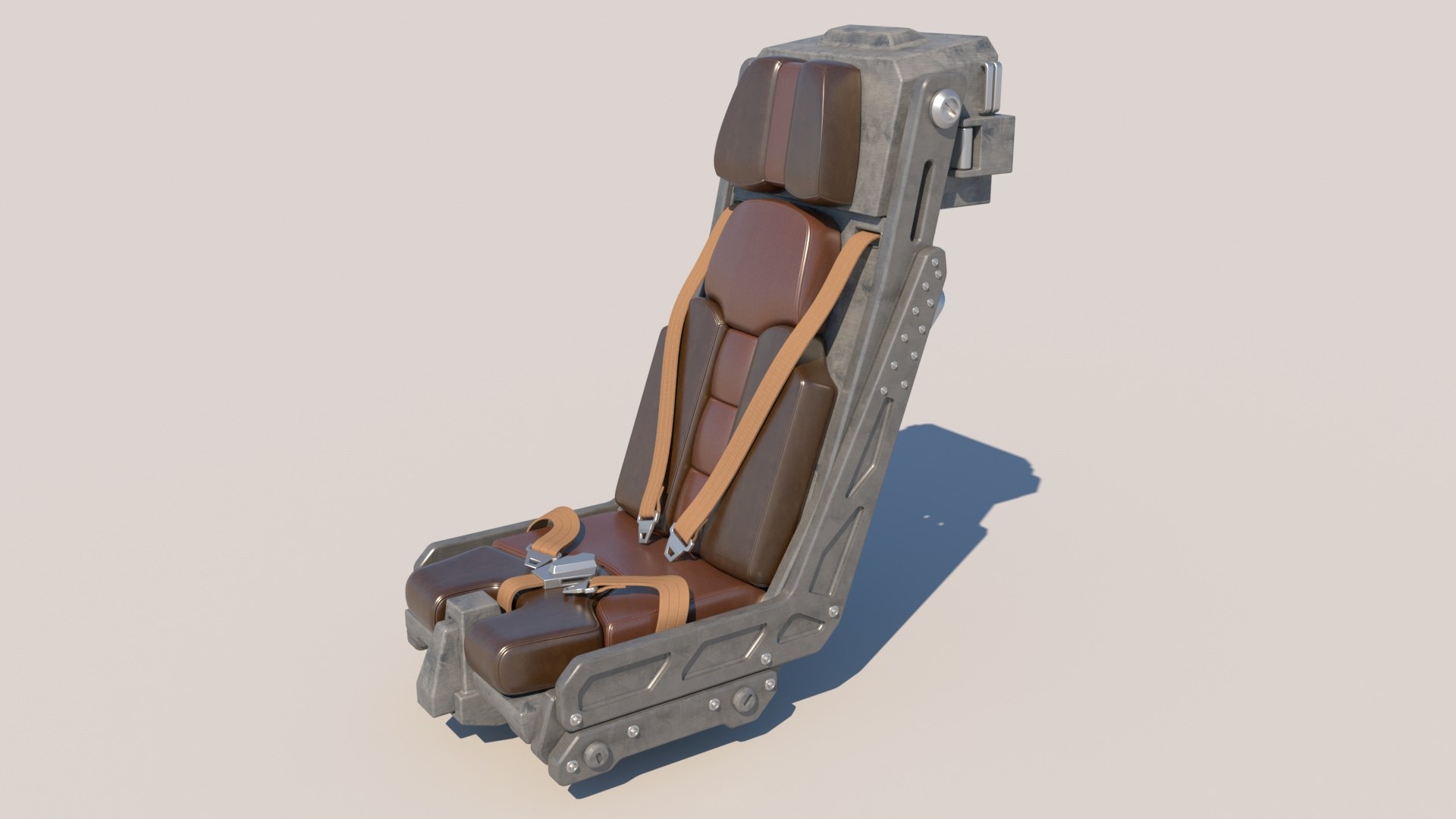 Science Fiction Pilot Seat Model - TurboSquid 1631249