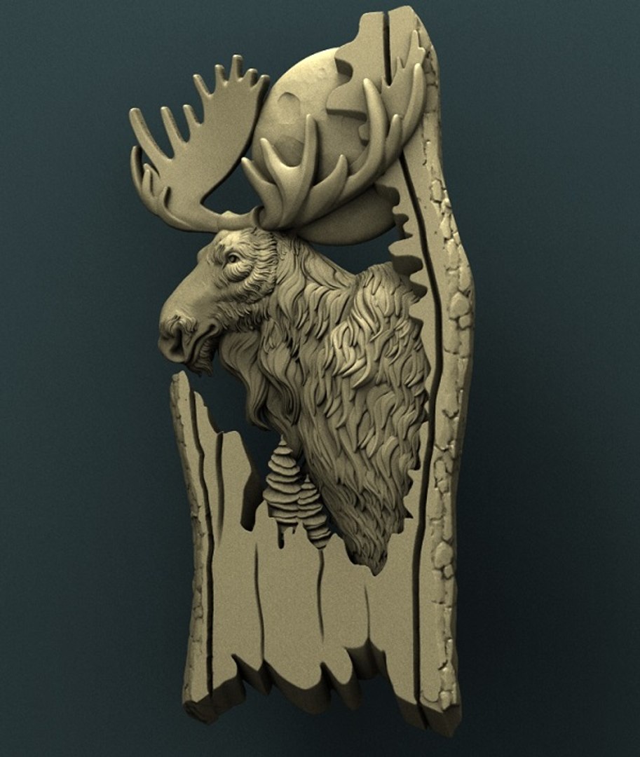 Elk Cnc 3D Model - TurboSquid 1320483