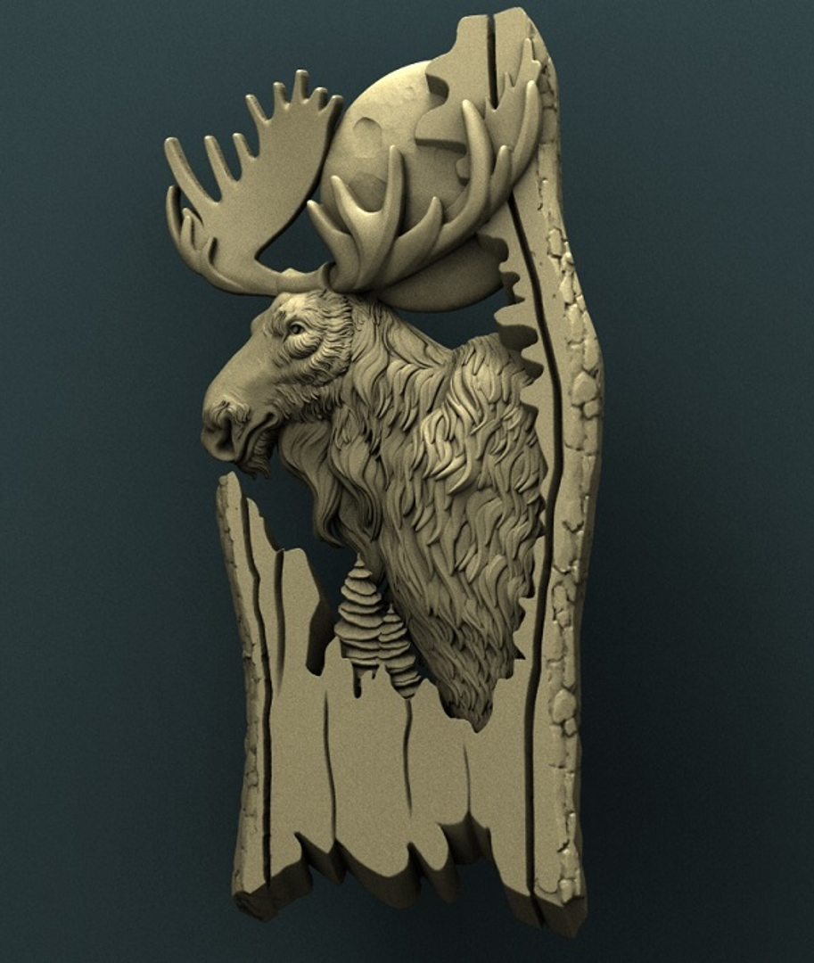 Elk cnc 3D model - TurboSquid 1320483