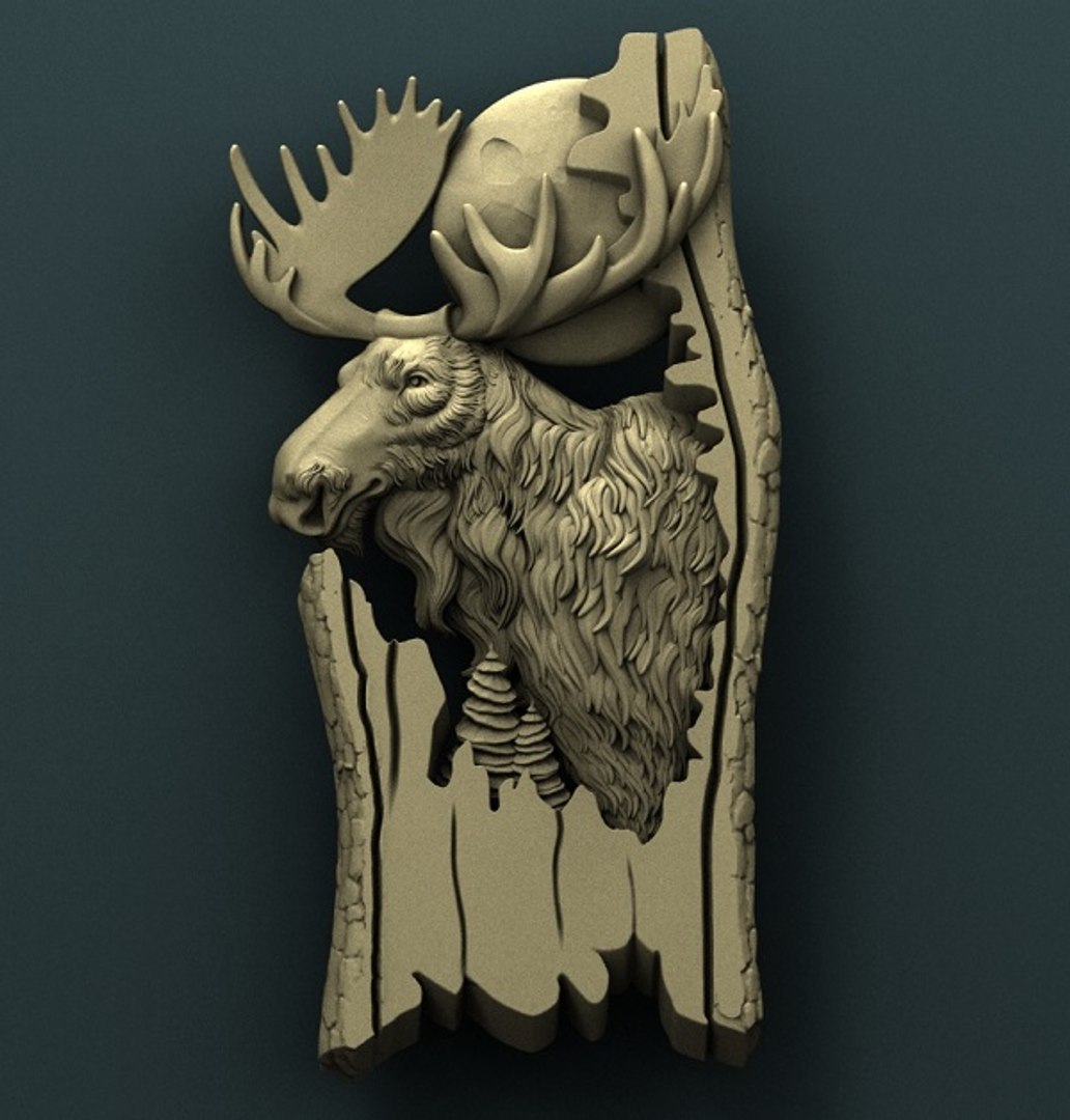 Elk Cnc 3D Model - TurboSquid 1320483