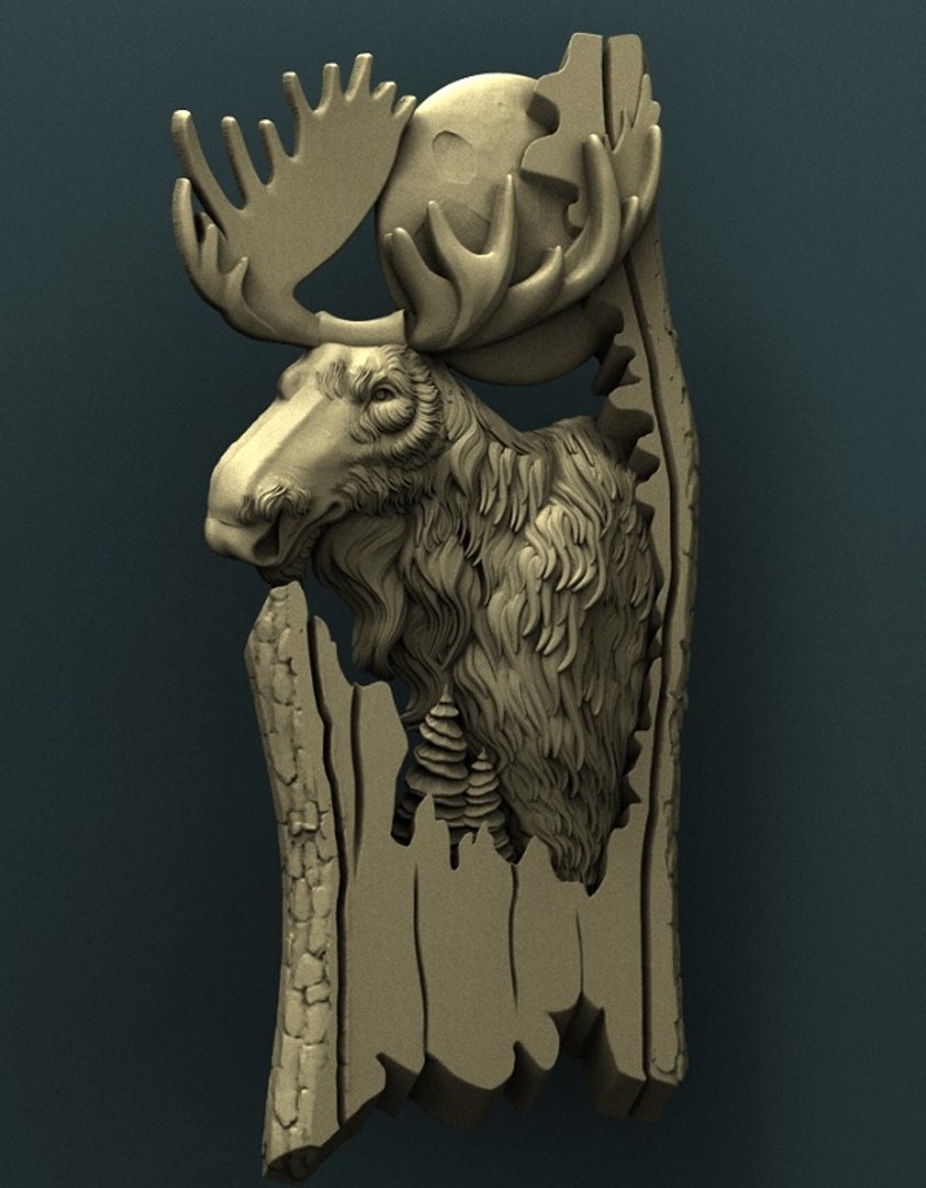 Elk Cnc 3D Model - TurboSquid 1320483