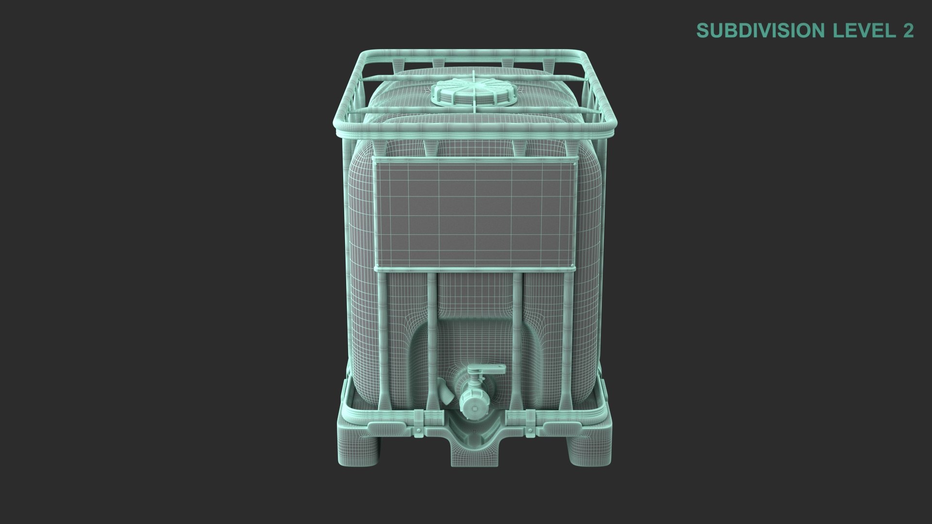IBC Container 3D Model - TurboSquid 2116221