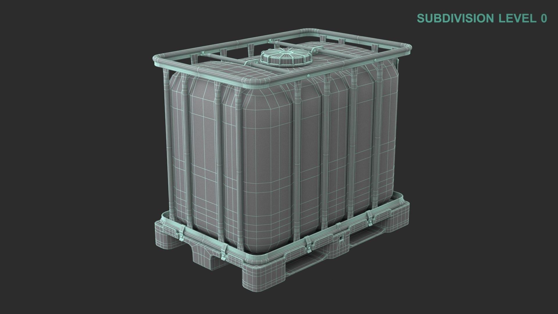 IBC Container 3D Model - TurboSquid 2116221