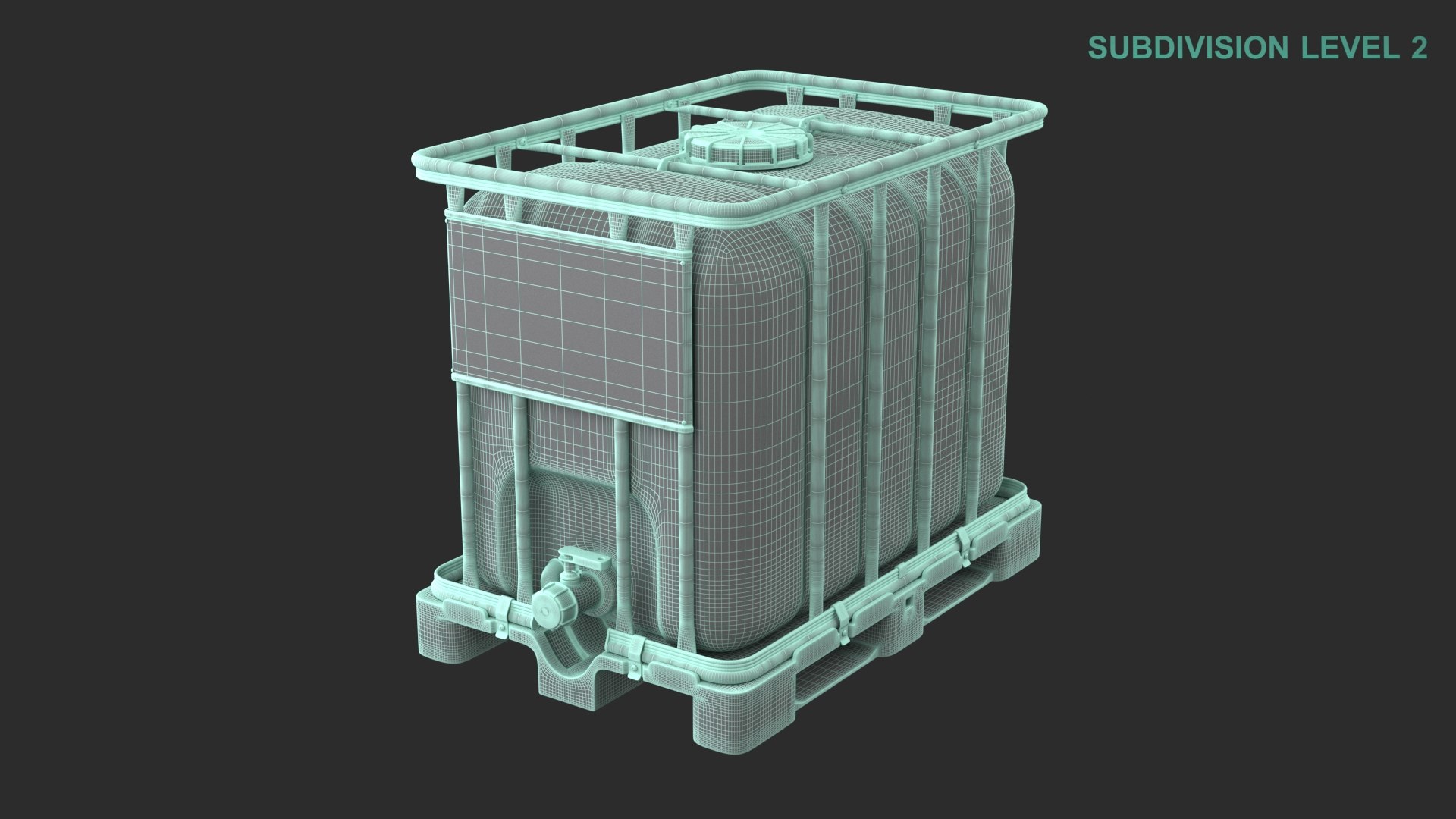 IBC Container 3D Model - TurboSquid 2116221
