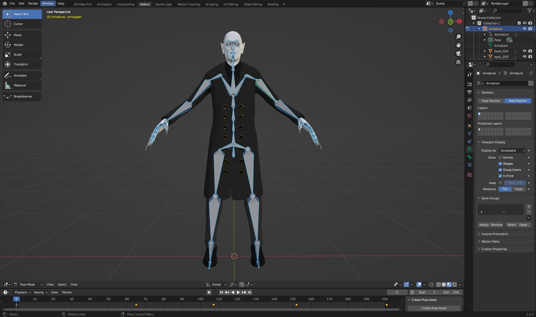 3D Vampire - TurboSquid 2111647