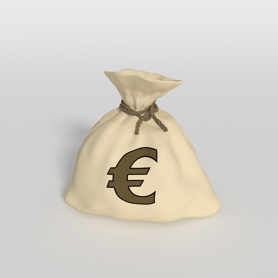 Money Bag 3d Obj