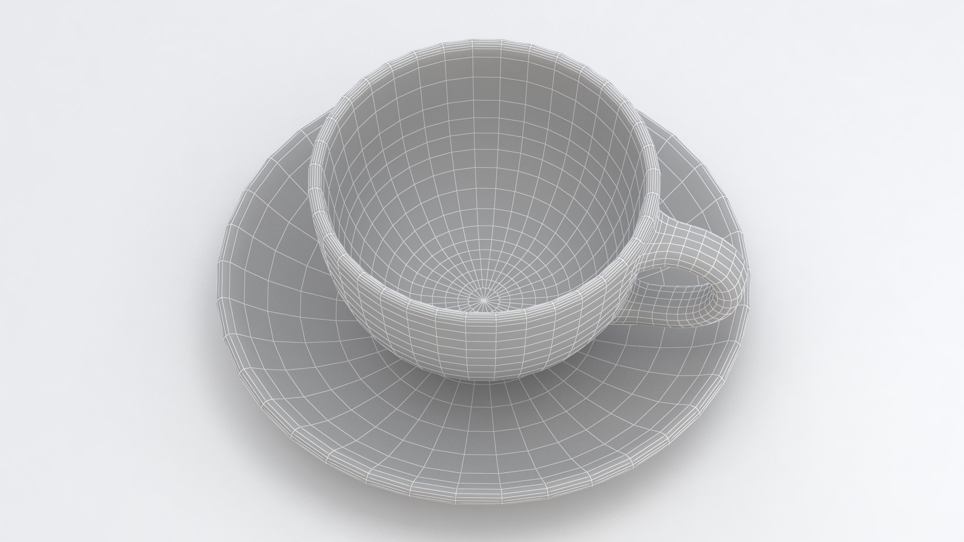 Tea Cup Gold Model - TurboSquid 2345530