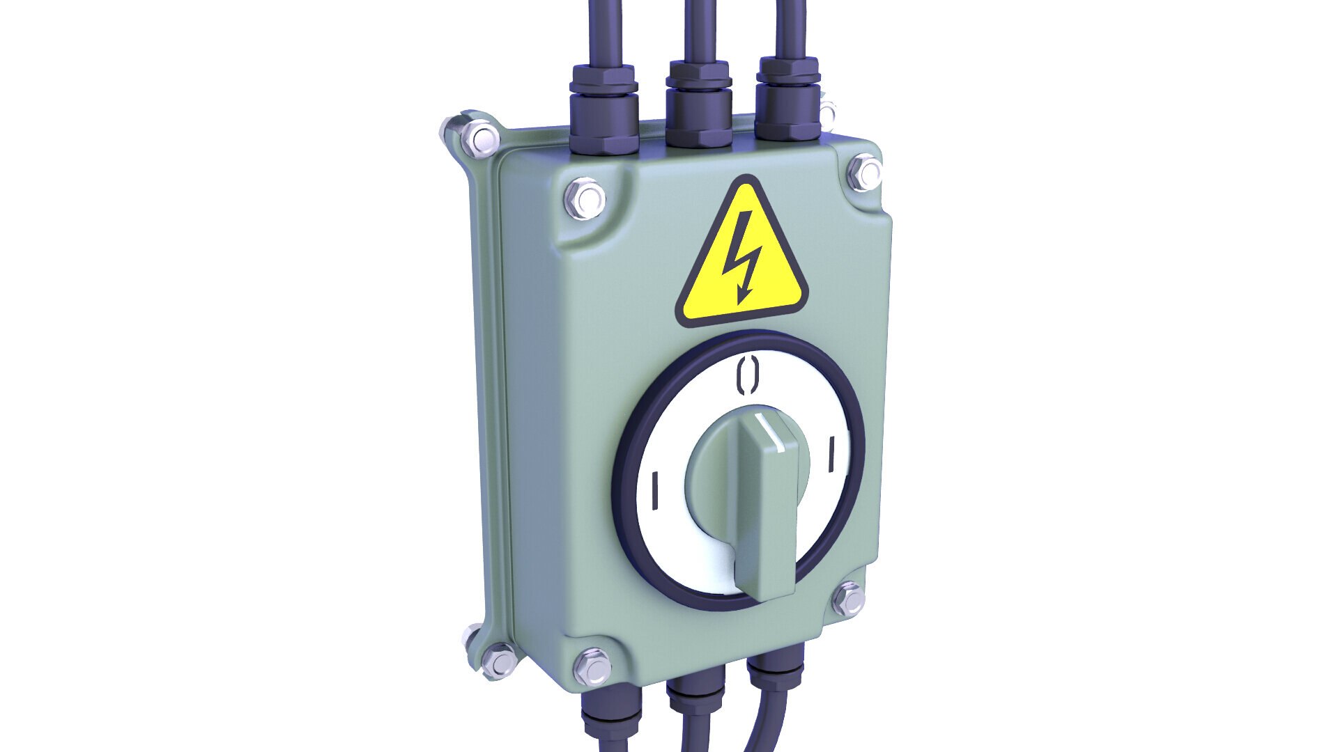 3D Model Industrial Electric Switches V7 - TurboSquid 2418055