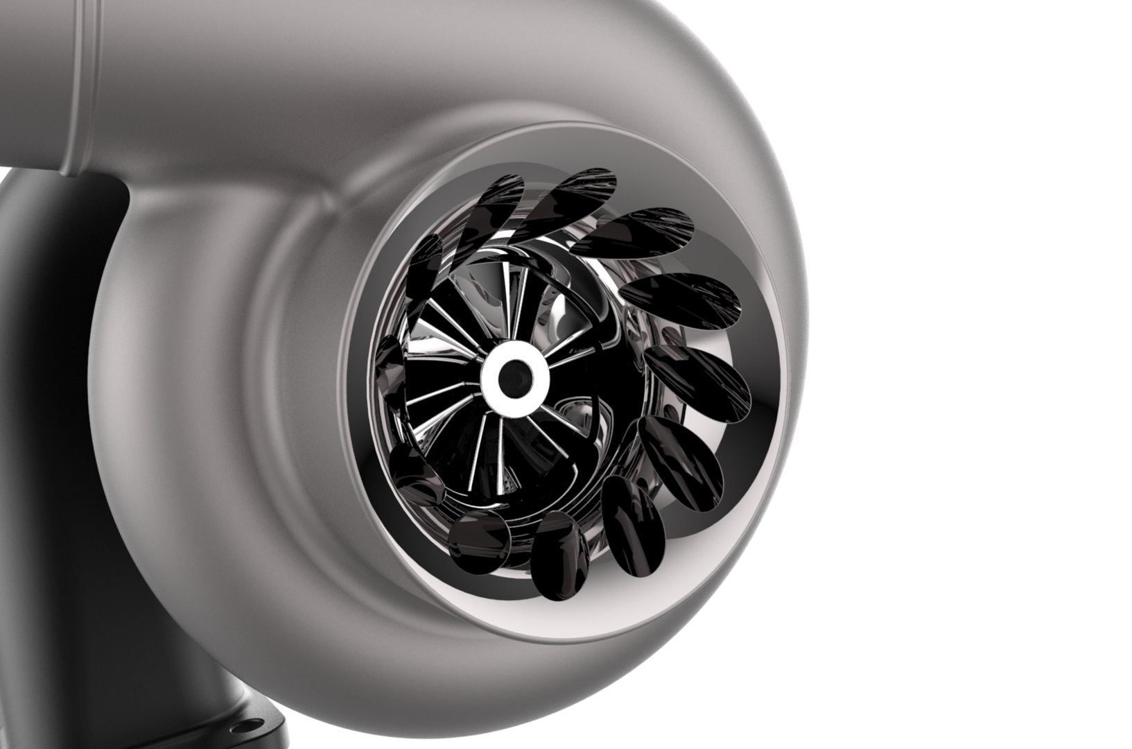 Turbocharger 3D Model - TurboSquid 1880946