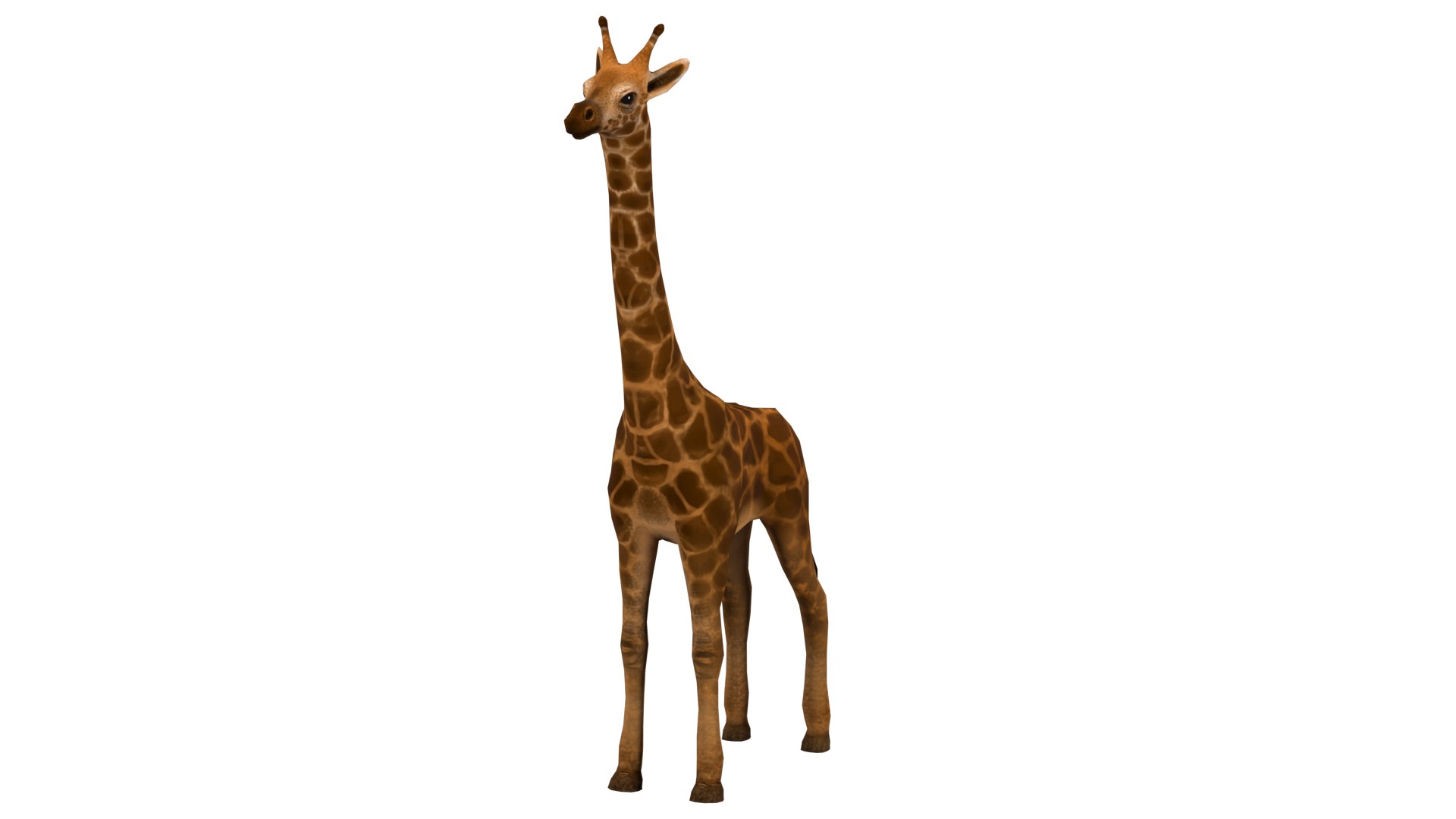 Giraffe Rig High-poly Textured 3D - TurboSquid 2345732
