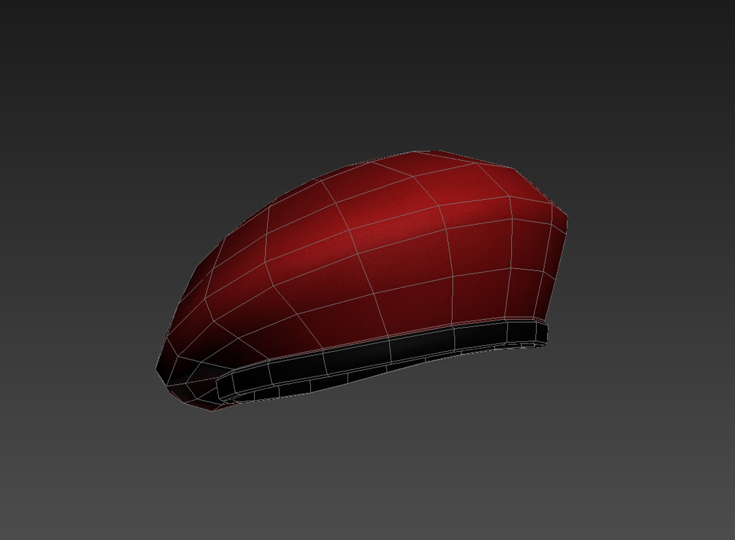 3D Military Beret - TurboSquid 1427797