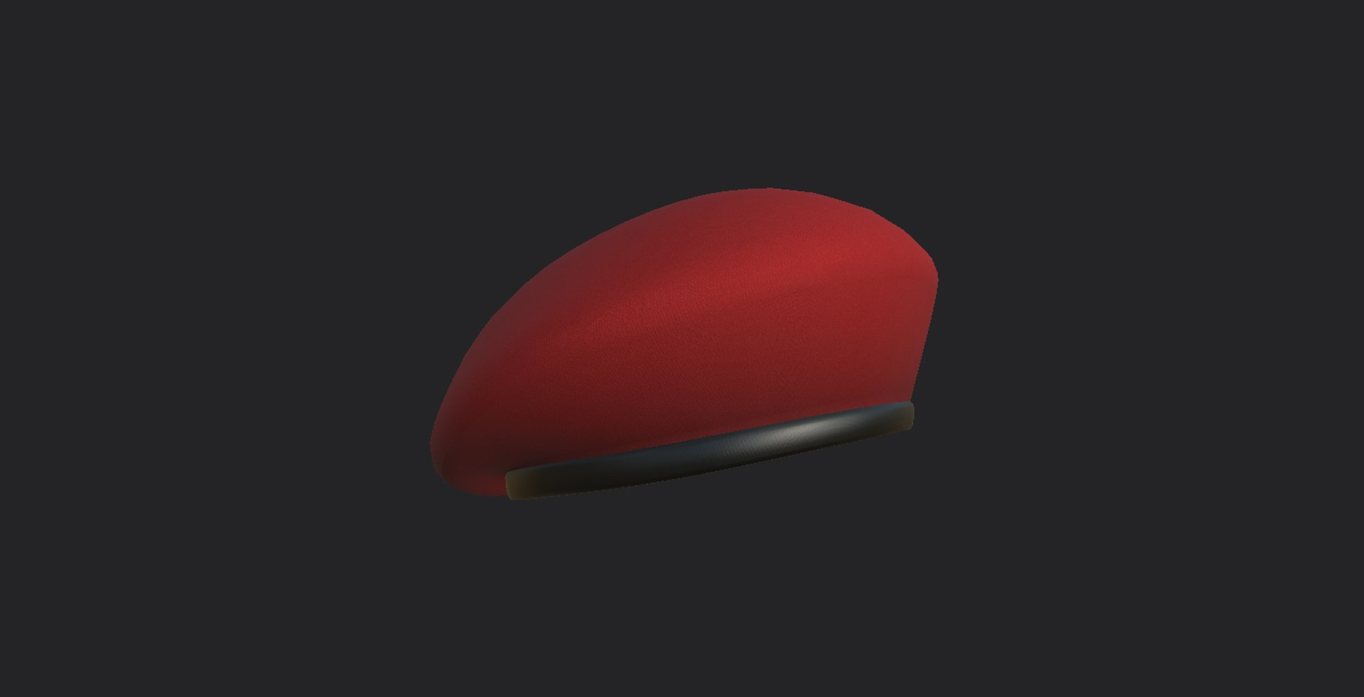 3D Military Beret - TurboSquid 1427797