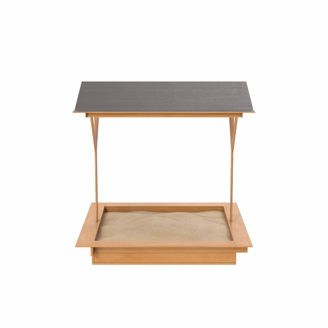 3D Wooden Playground Sandbox - TurboSquid 2182473