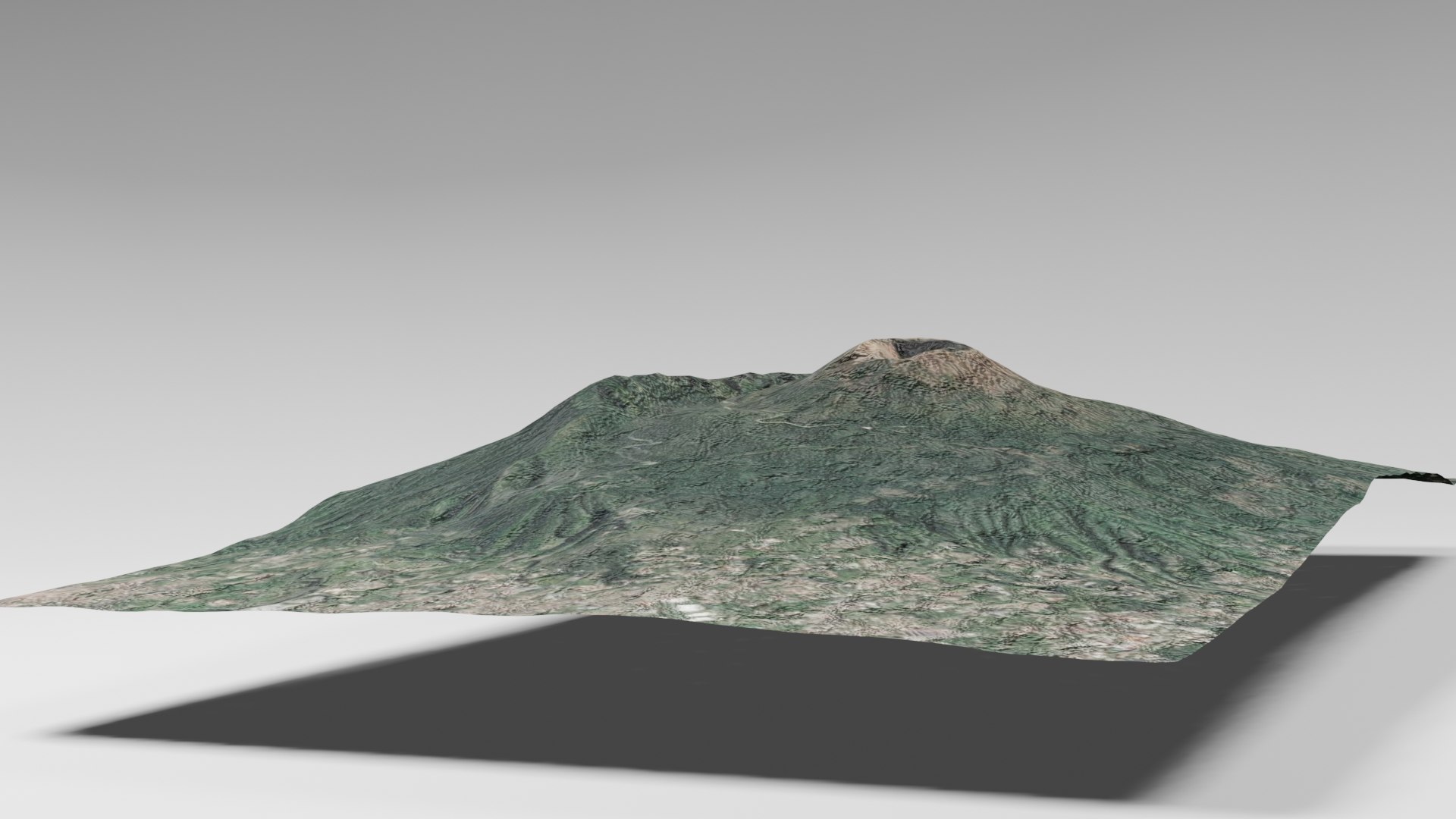 Vesuvius mount miniature terrain 3D 모델 - TurboSquid 2008498