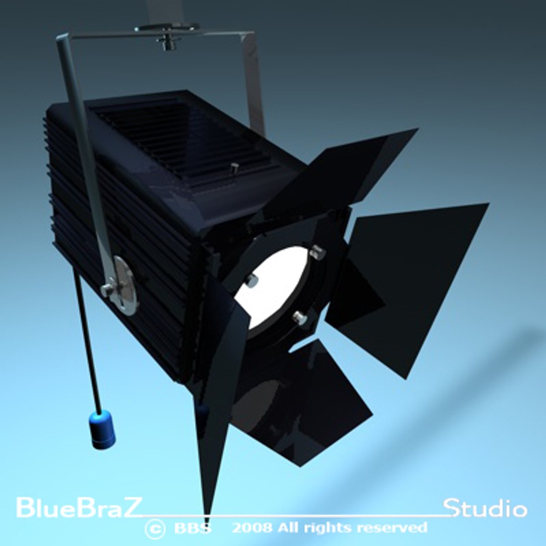 Stage Lights 3d Model