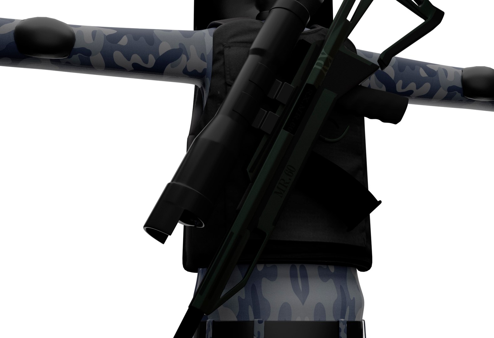 3D Cartoon Police Riot Officer - TurboSquid 1489862