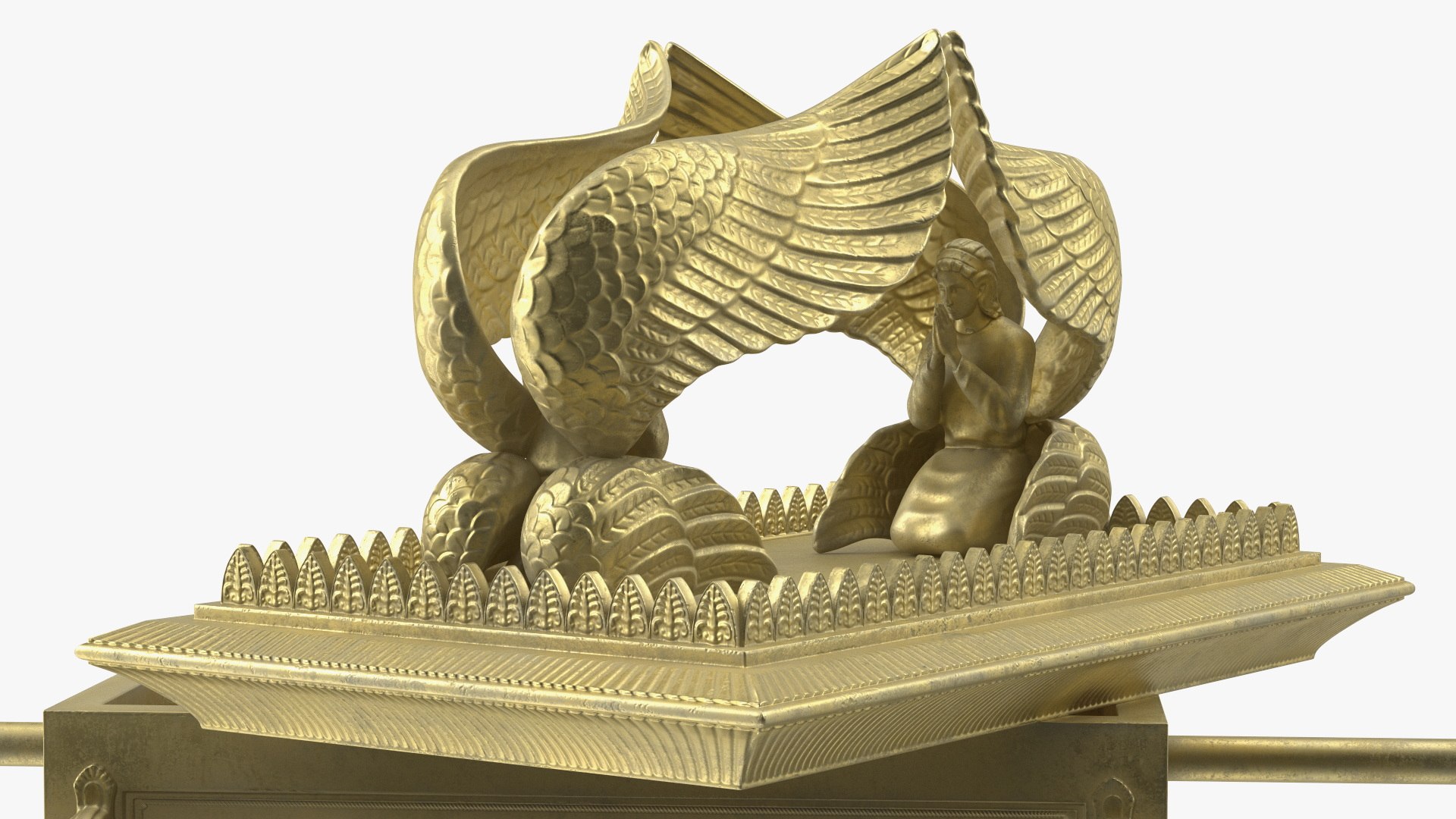 3D Ark Of The Covenant With Tablets Model - TurboSquid 2290784
