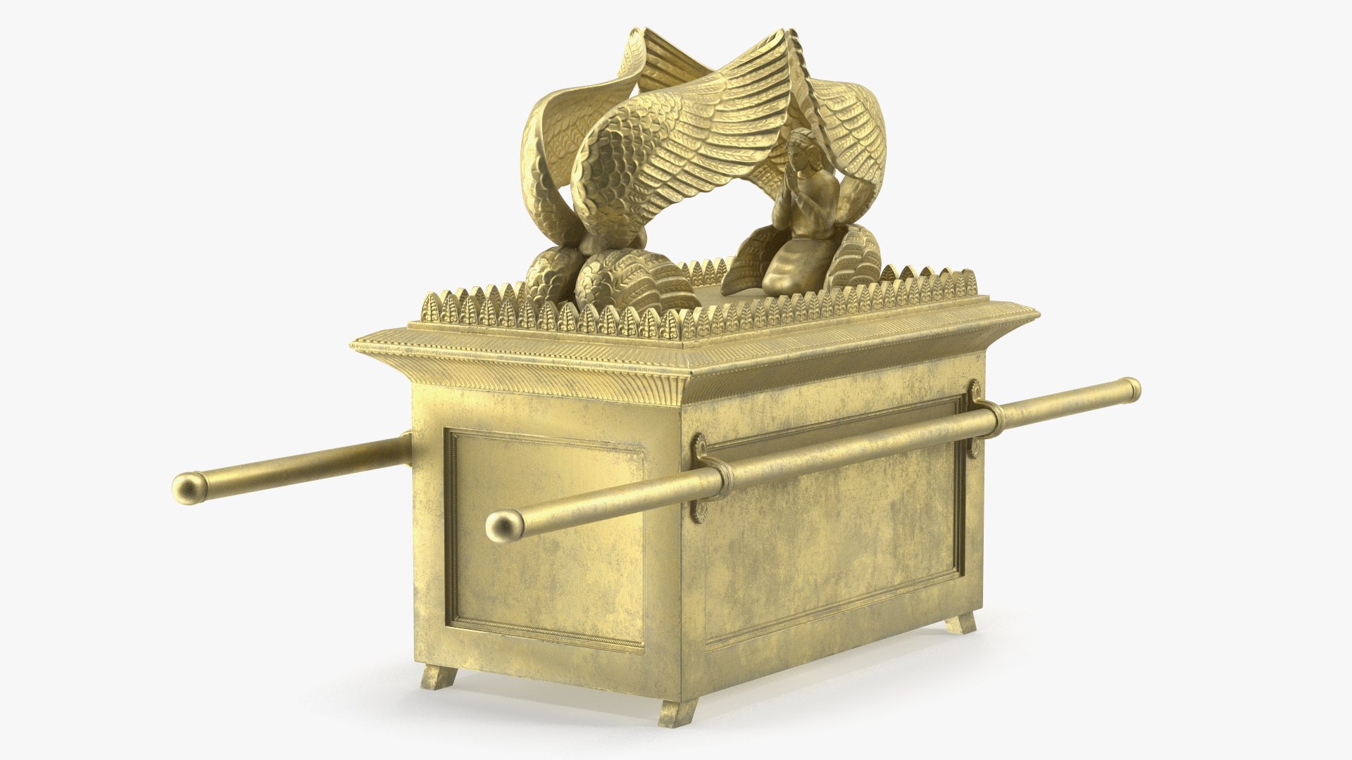 3D Ark Of The Covenant With Tablets Model - TurboSquid 2290784