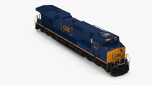 modelo 3d Locomotora CSX GE AC6000CW - TurboSquid 2208658