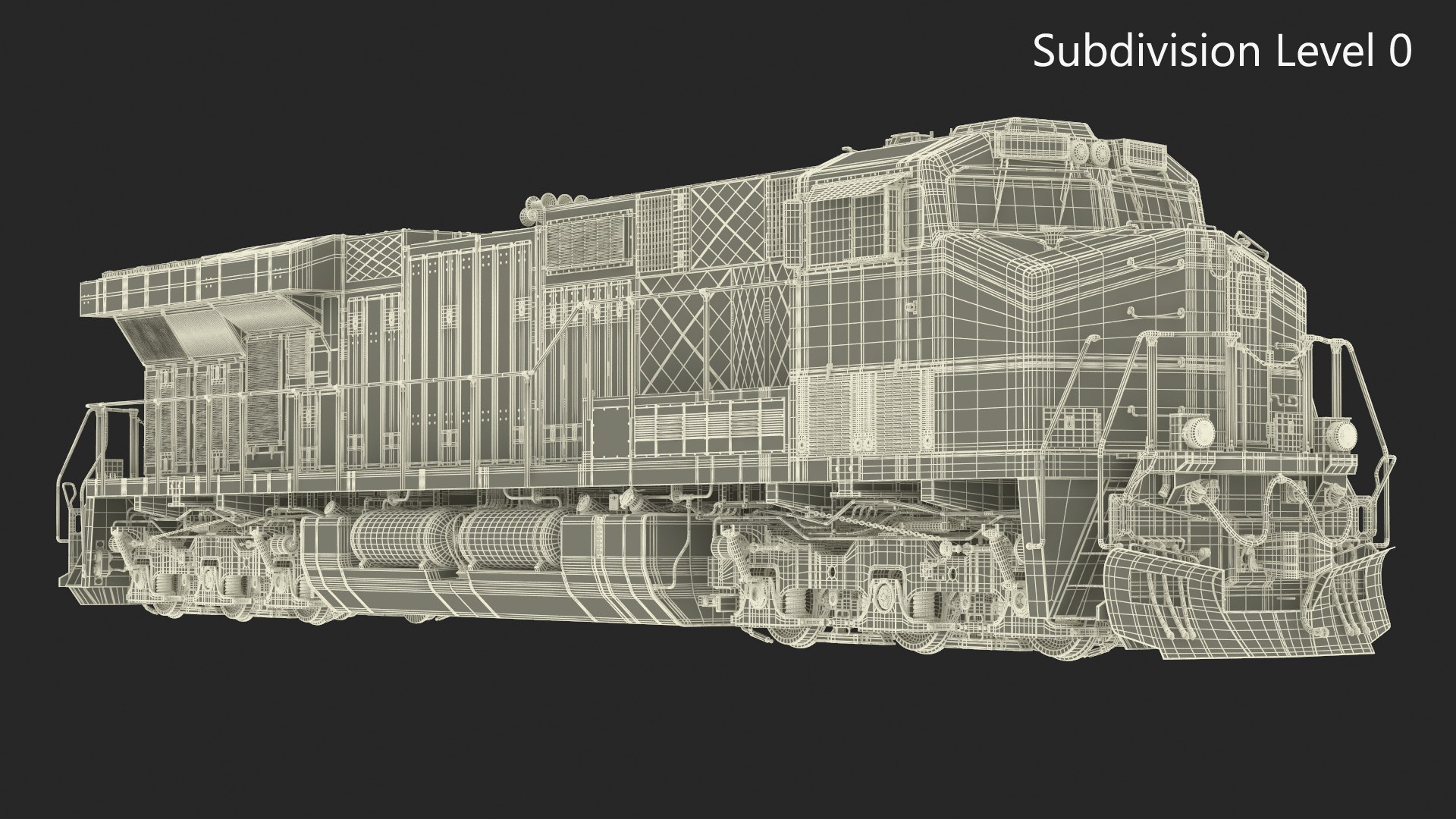 CSX GE AC6000CW Locomotive 3D - TurboSquid 2208658
