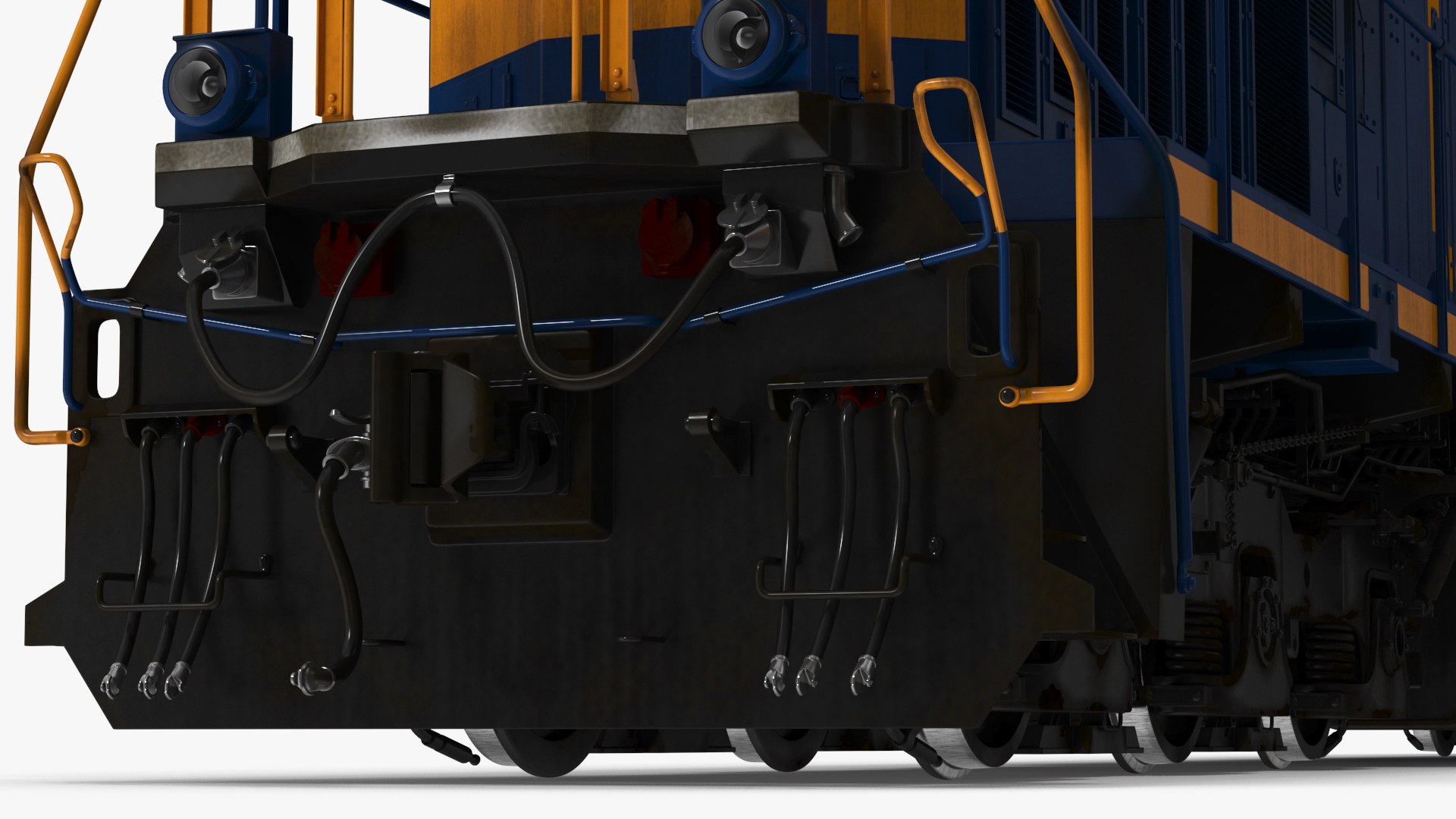 CSX GE AC6000CW Locomotive 3D - TurboSquid 2208658