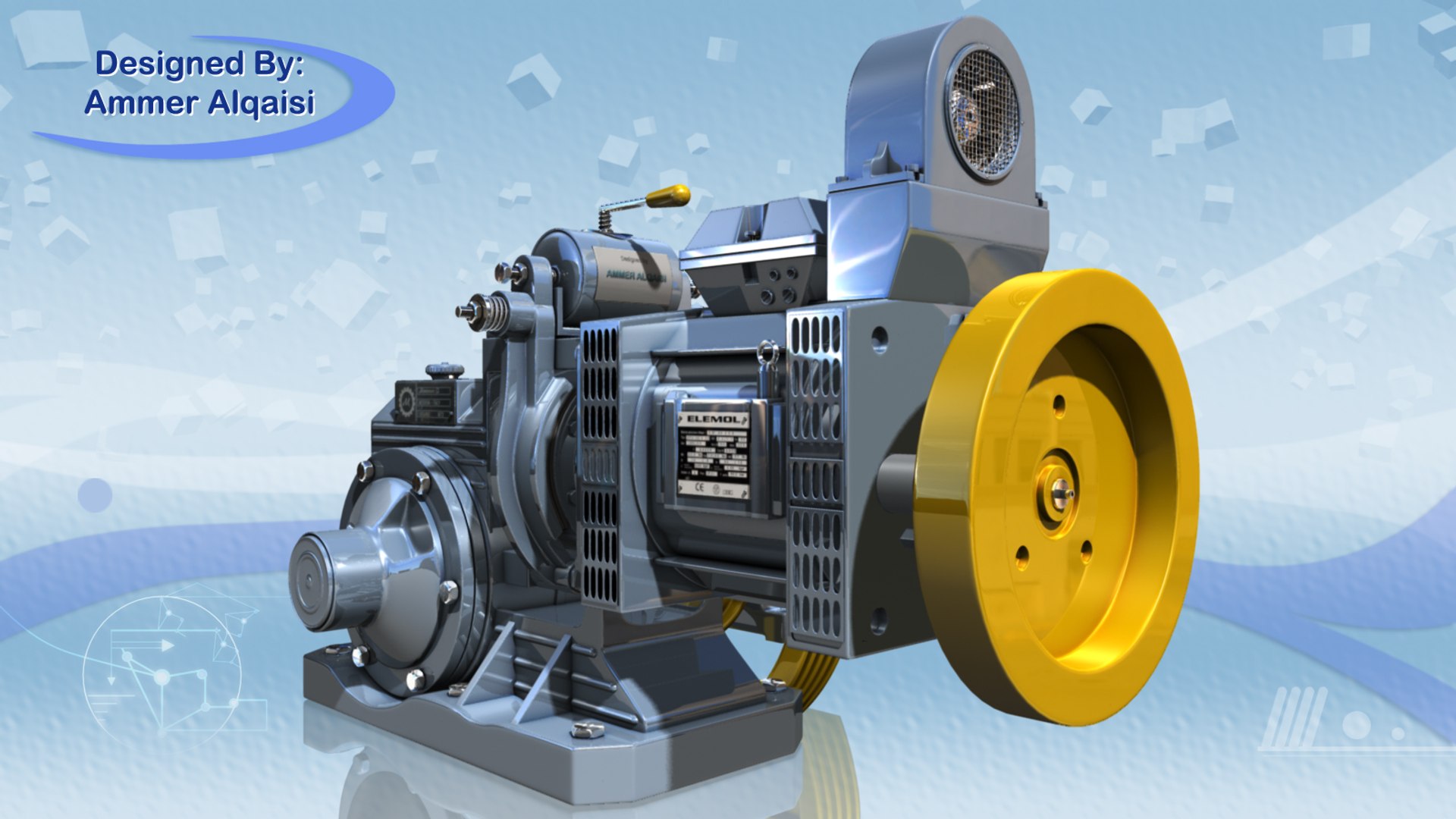 엘리베이터 엔진 2 3D 모델 - TurboSquid 1074163