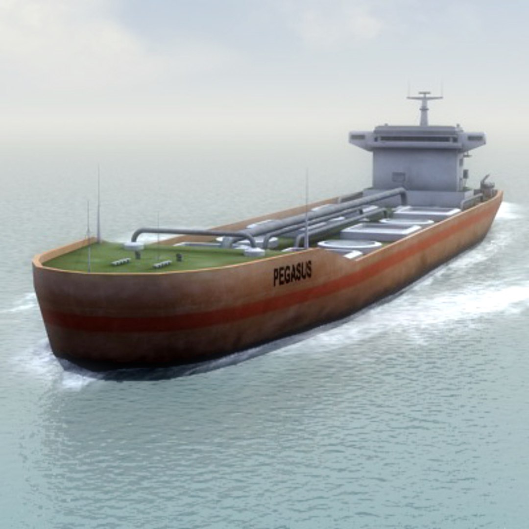 3d Model Of Pegasus Oil Tanker Transport