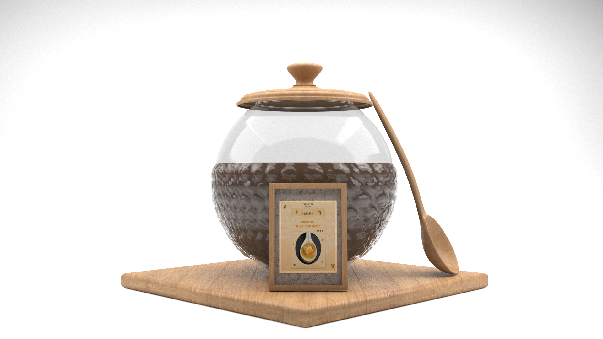Honey Jar 3D - TurboSquid 1999394