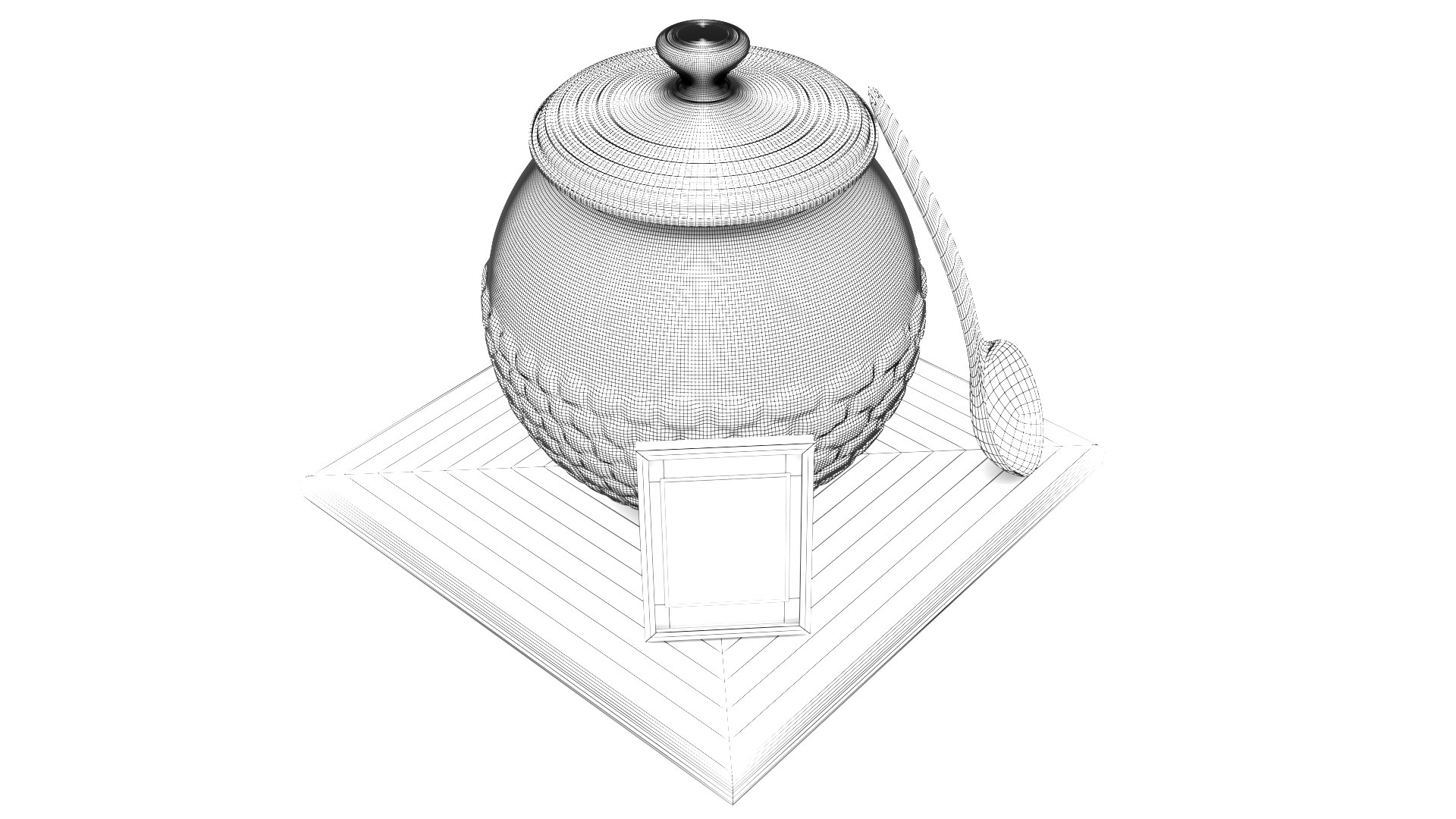 Honey Jar 3D - TurboSquid 1999394