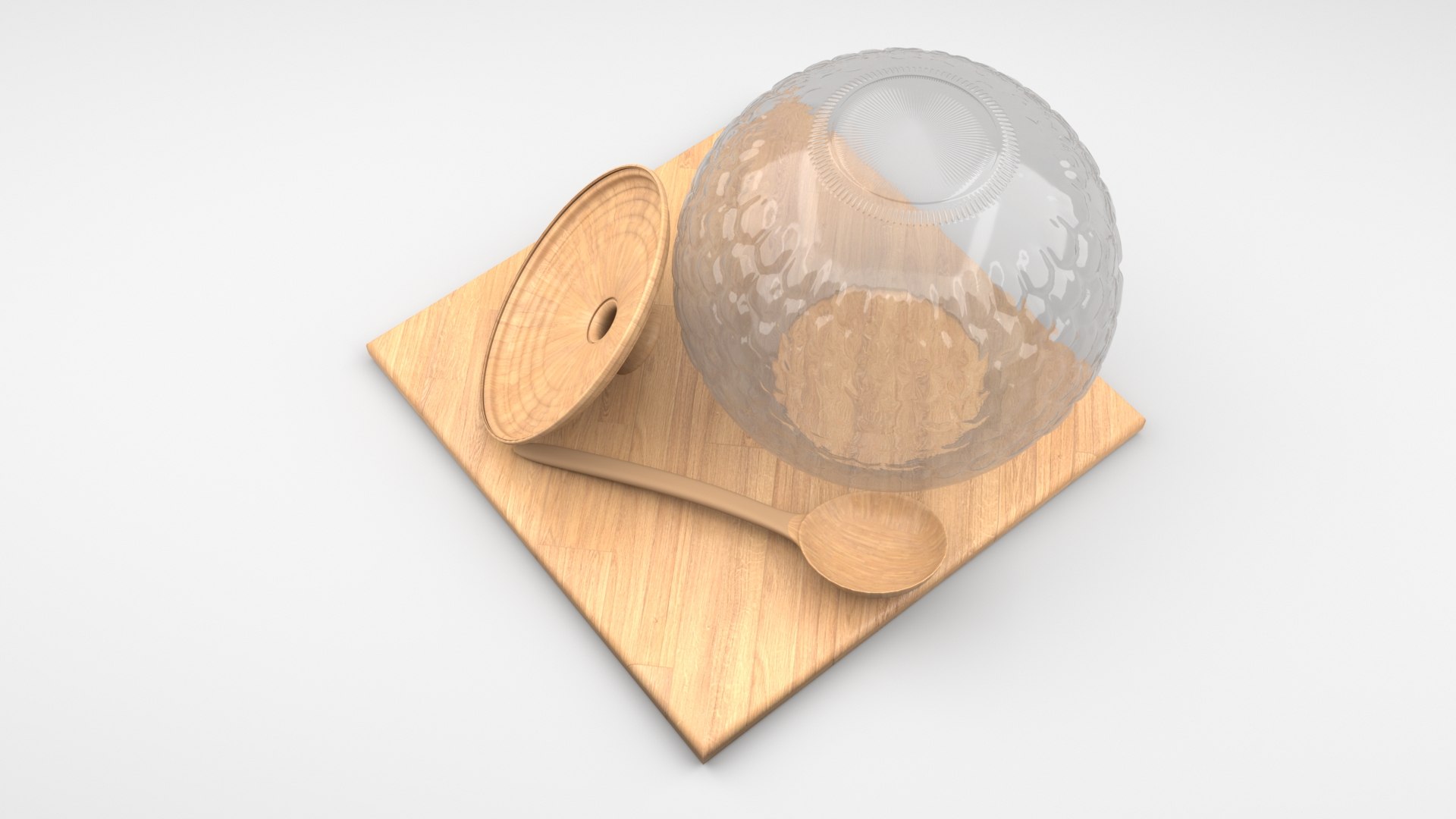 Honey Jar 3D - TurboSquid 1999394