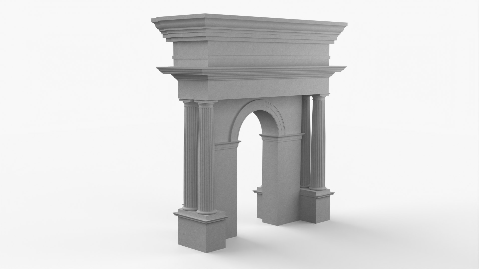 3D Arch 018 Model - TurboSquid 2106616