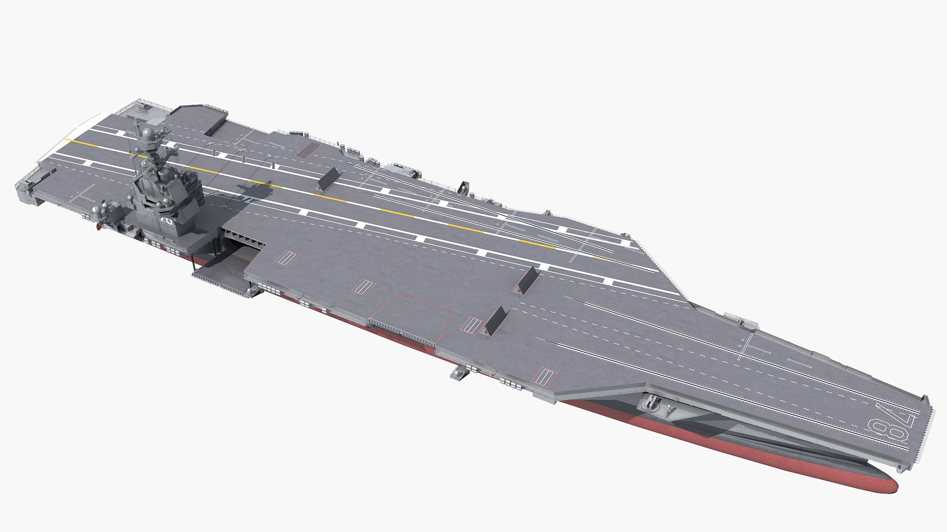 3D CVN78 - TurboSquid 2215677