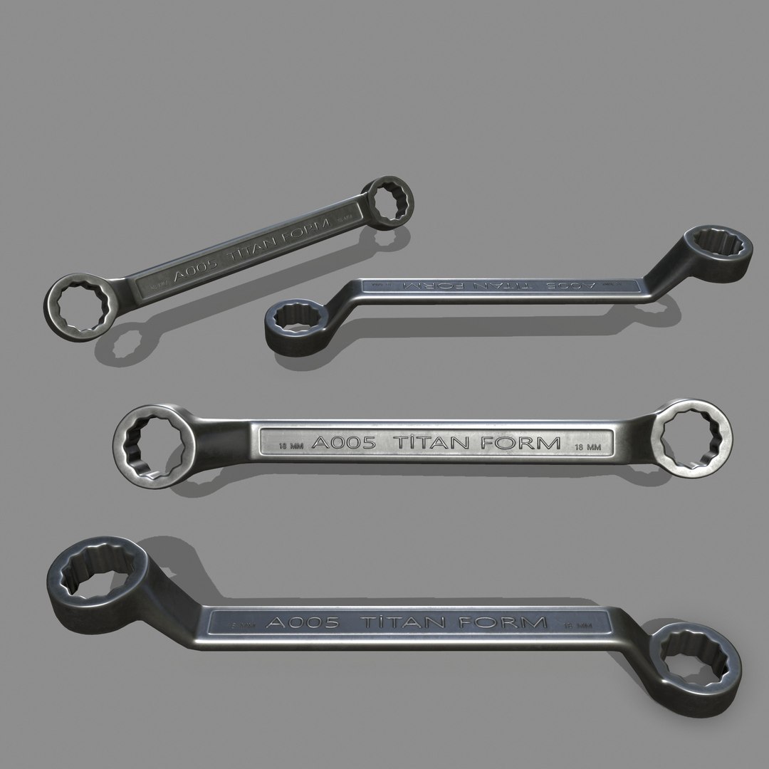 3D model wrench - TurboSquid 1507567