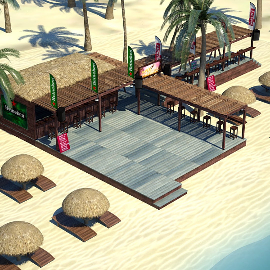 Beach Bar Scene - Max